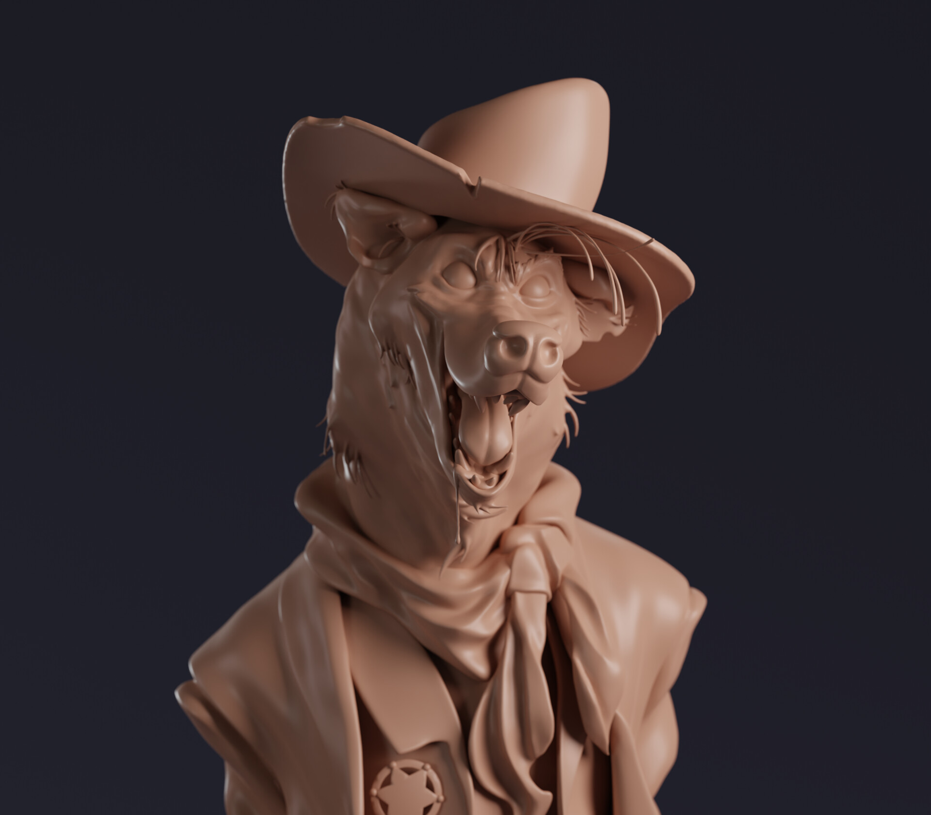 ArtStation - Lozzy: the Laughing Hyena