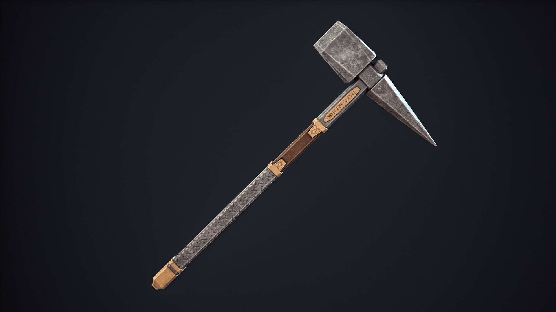 ArtStation - Stone Pickaxe