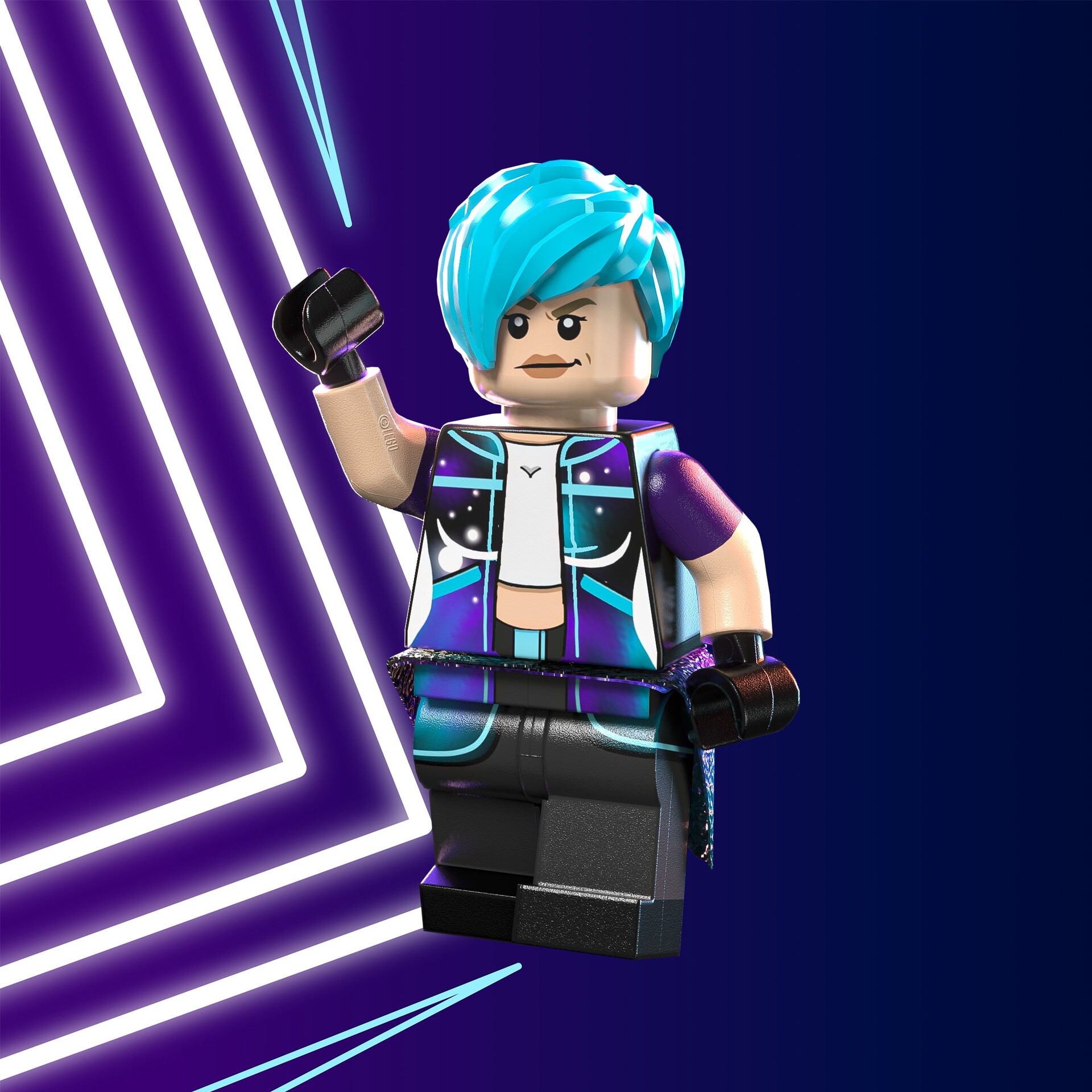 ArtStation - Customized Captain - Fortnite LEGO Concept