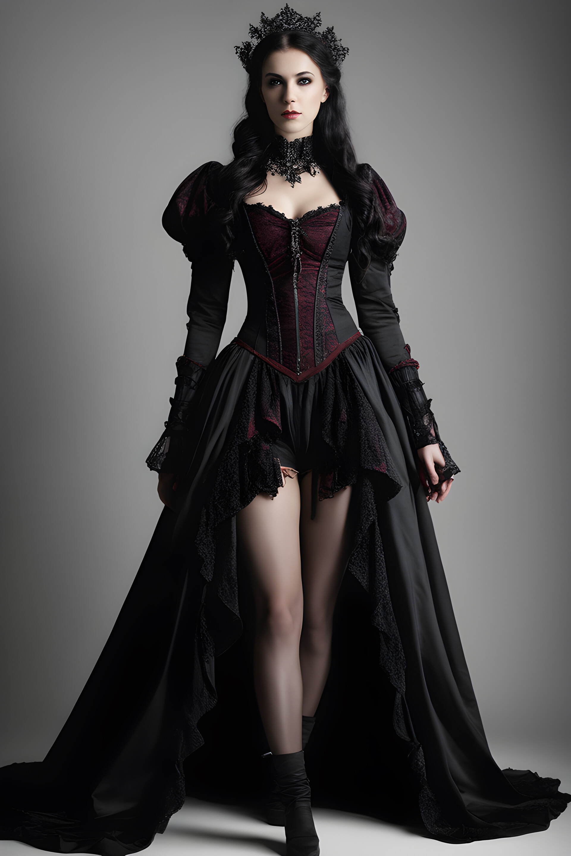 ArtStation - 200 Gothic Women's Costume Reference Images - 4K