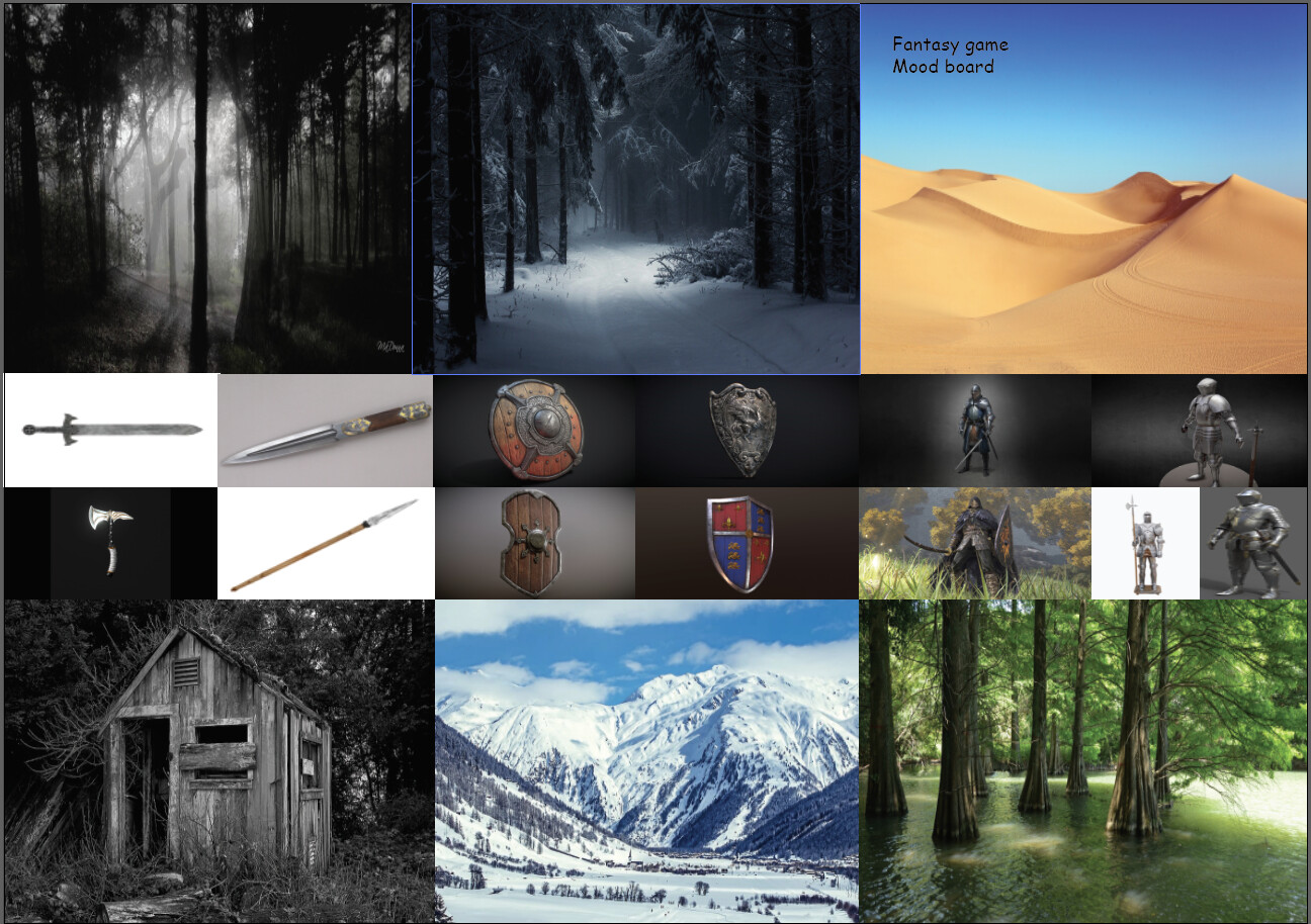ArtStation - Mood Board