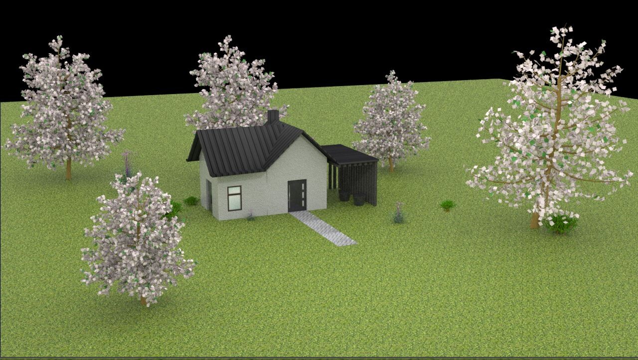 ArtStation - Fully rendered house