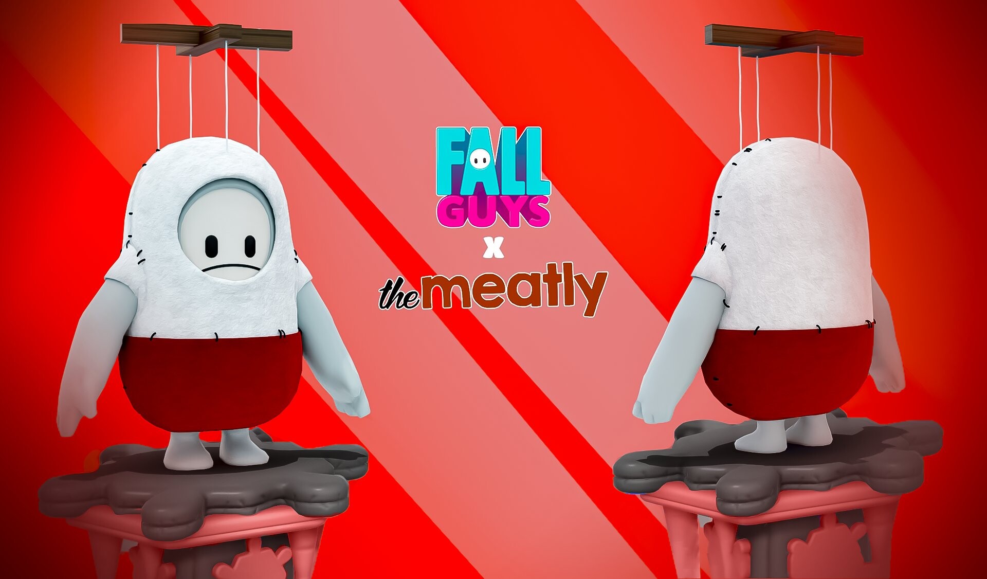 ArtStation - TheMeatly x Fall Guys - Concept