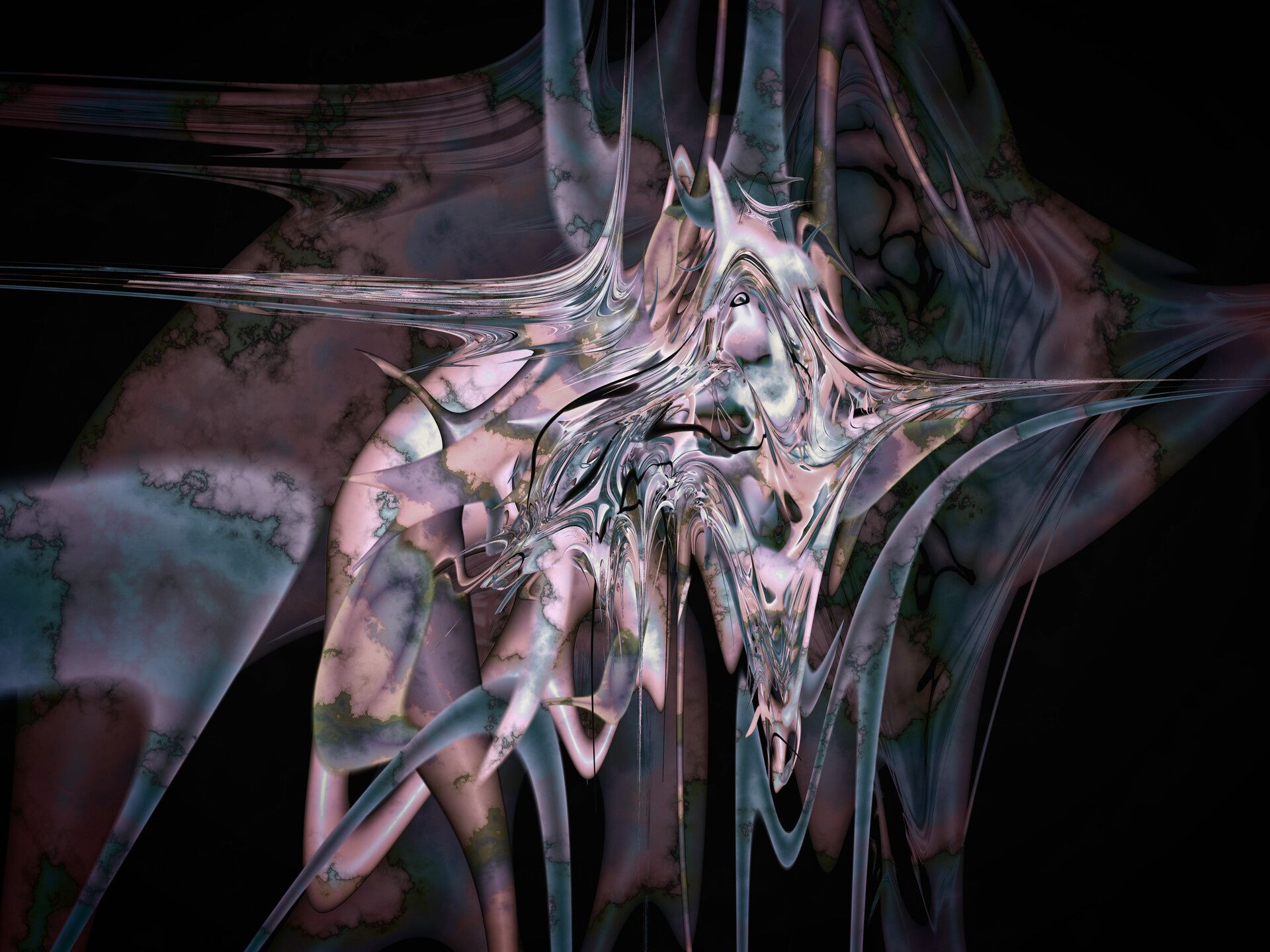 ArtStation - Cryptozoological Study 8: The Skinless Pink Goatwolf