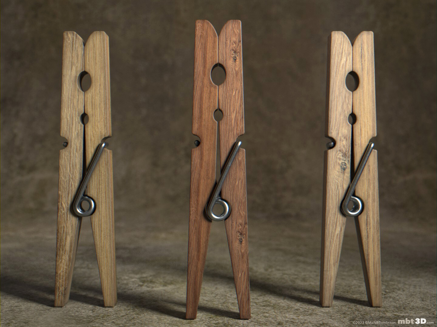 ArtStation - Wooden Pegs: