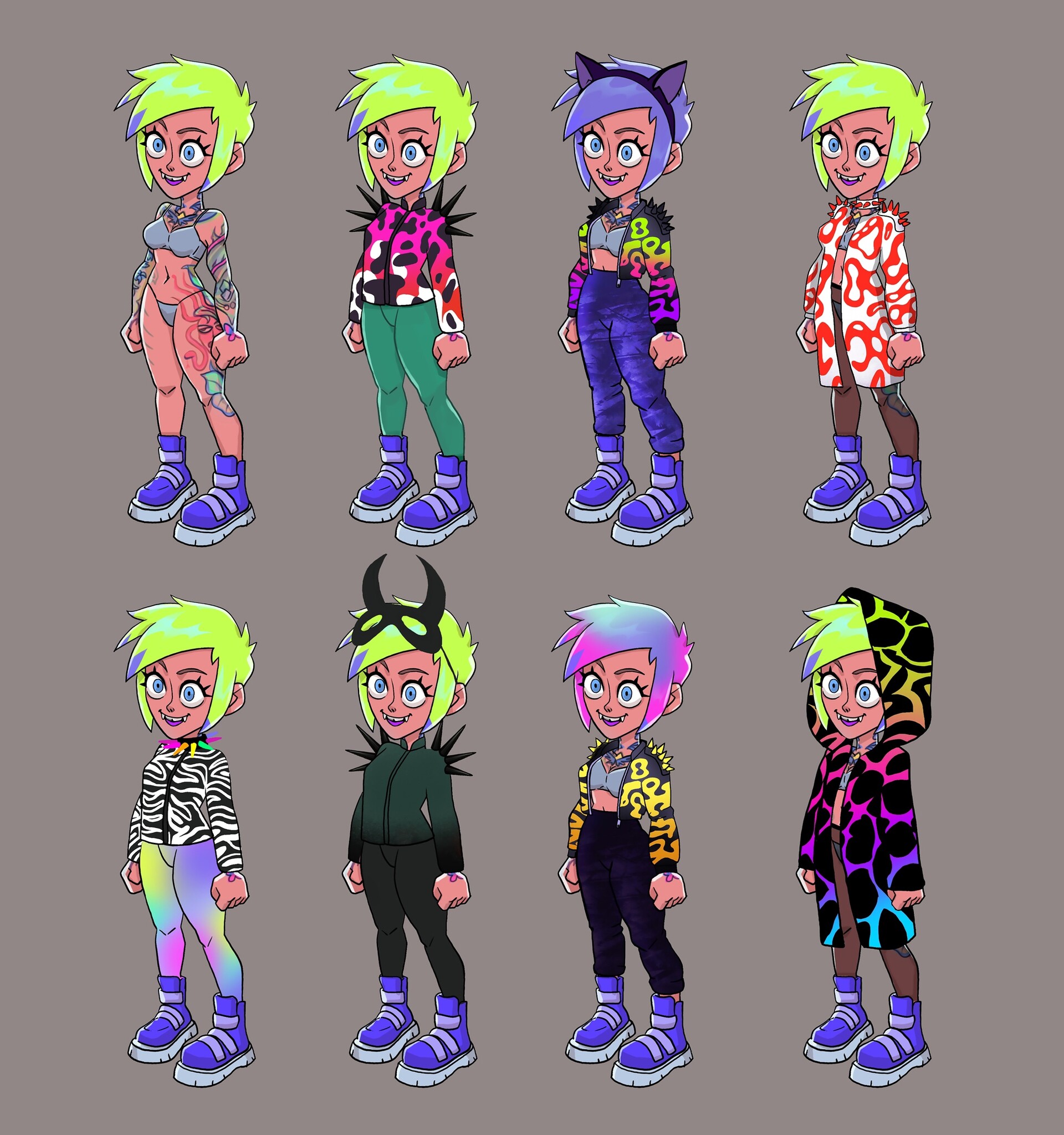 ArtStation - many characters