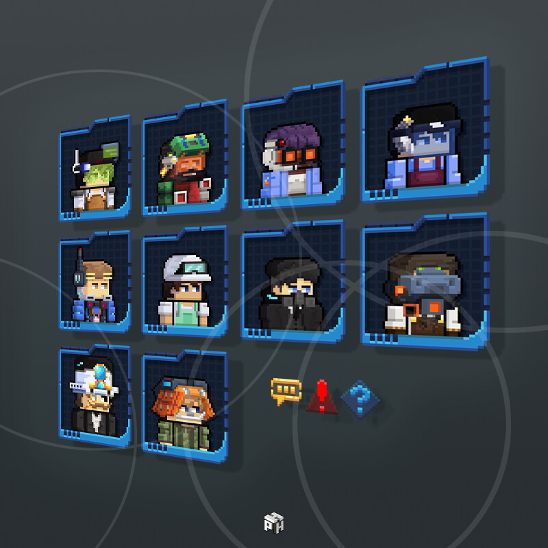 ArtStation - [Minecraft] NPC Portraits + Icons