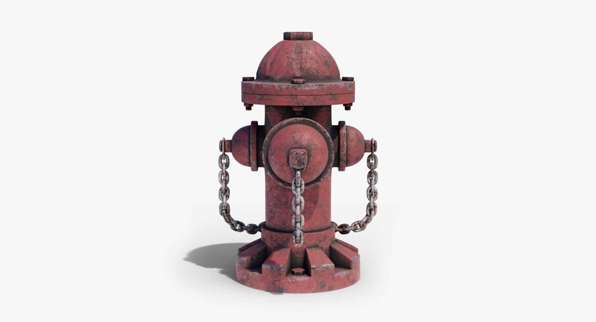 ArtStation - Fire Hydrant Free 3D Model for Texture Practice