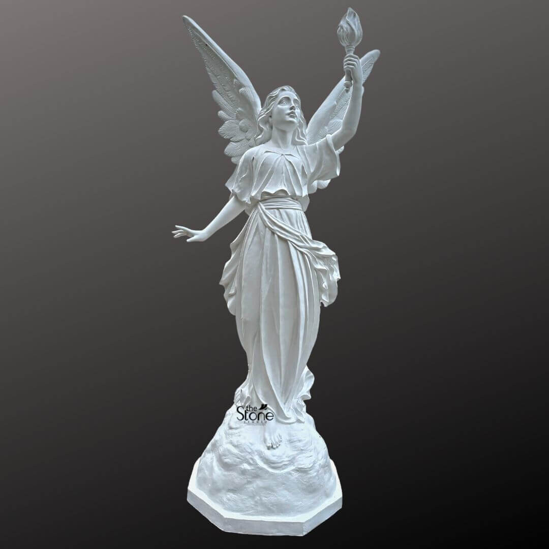 ArtStation - Angel Of Light Statue 8ft | The Stone Studio