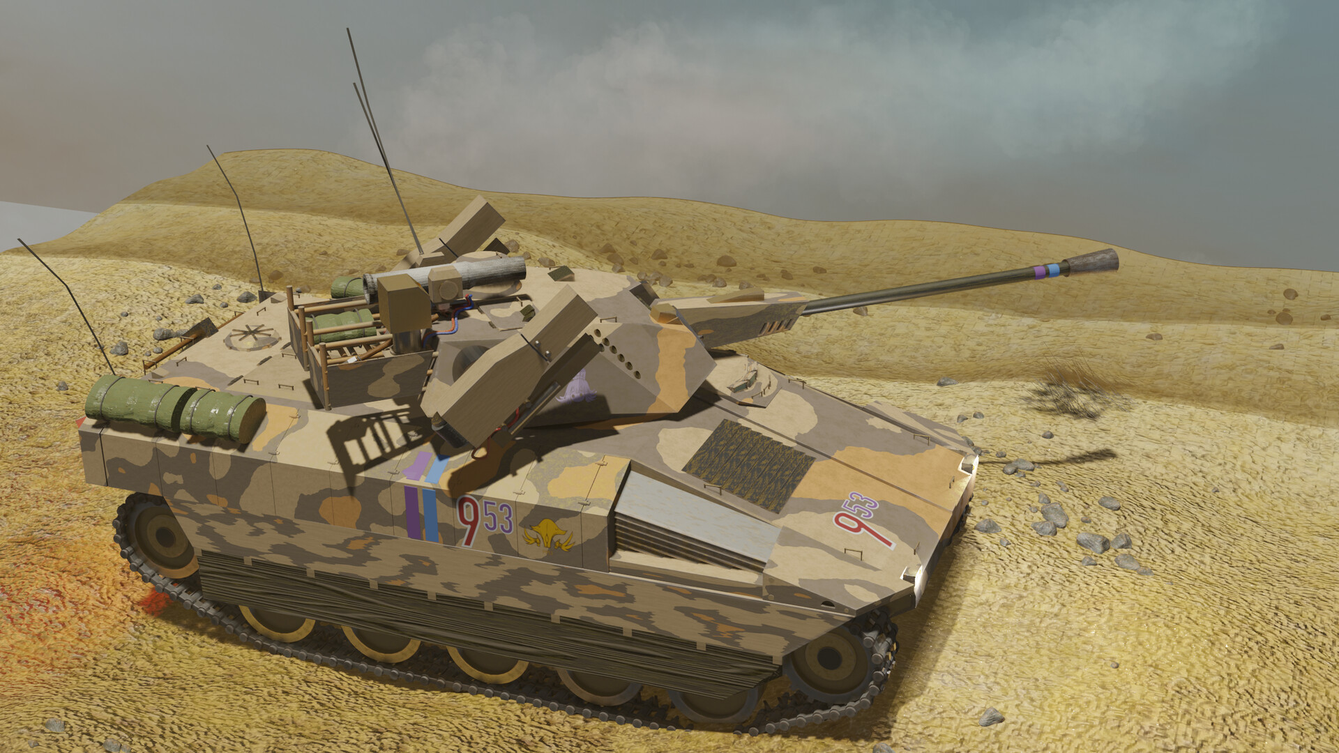 ArtStation - IFV 3D Model