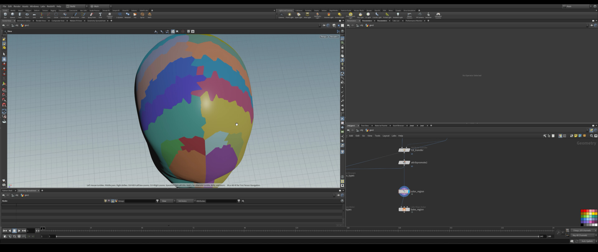 Roman Zhuk - XGen Toolkit. Fast braids modeling.