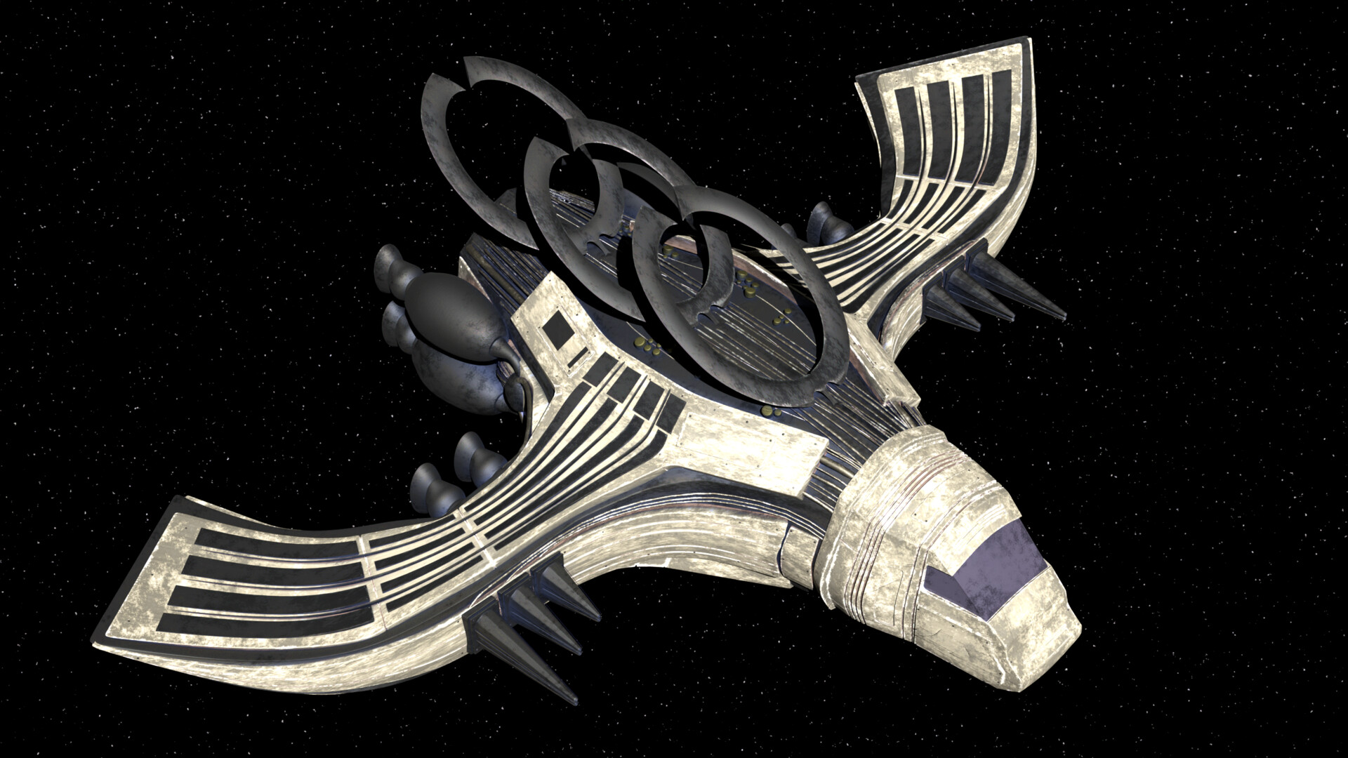 ArtStation - "Jahl's Spaceship" and "Guda" (Individual spaceship) from ...