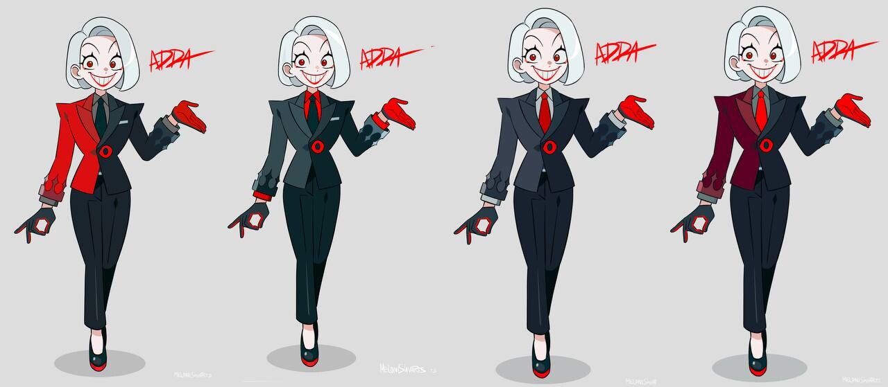 Meloni Shvarts - Anna & Adda character redesign