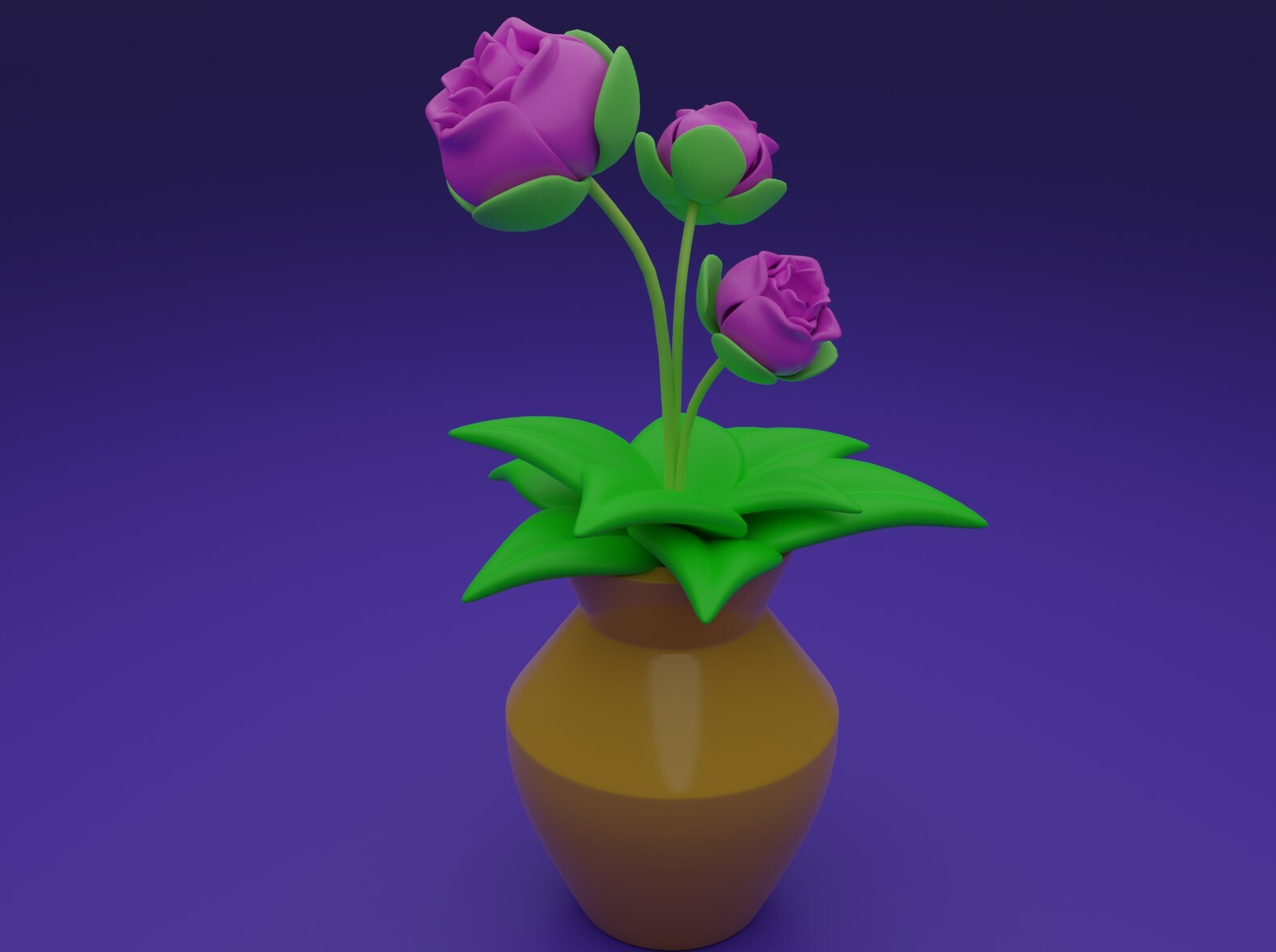 ArtStation - Flower Pot Prop