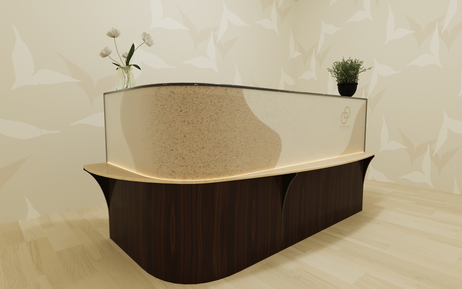 ArtStation - Reception desk