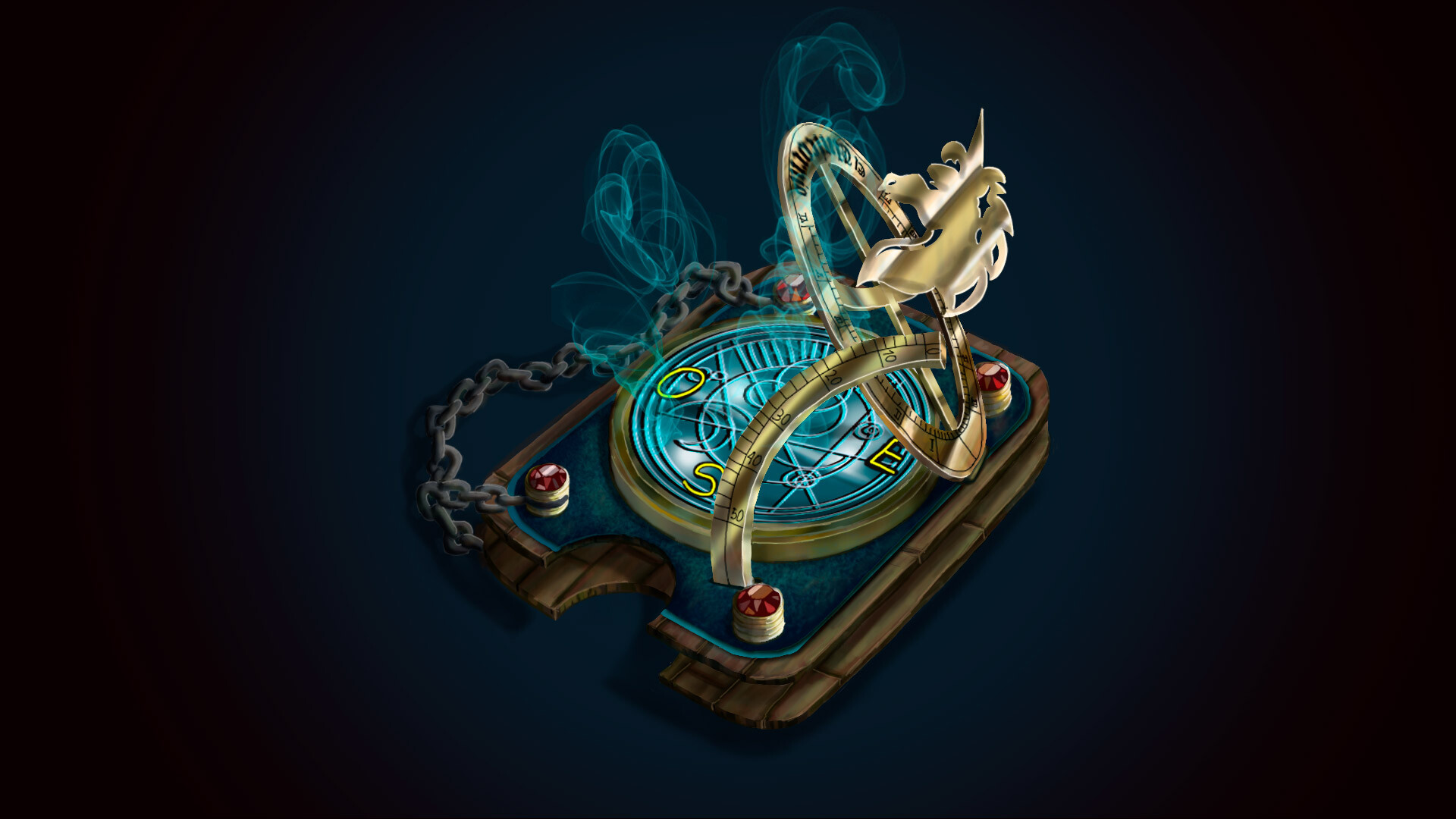 ArtStation - Magnetic Gel Compass