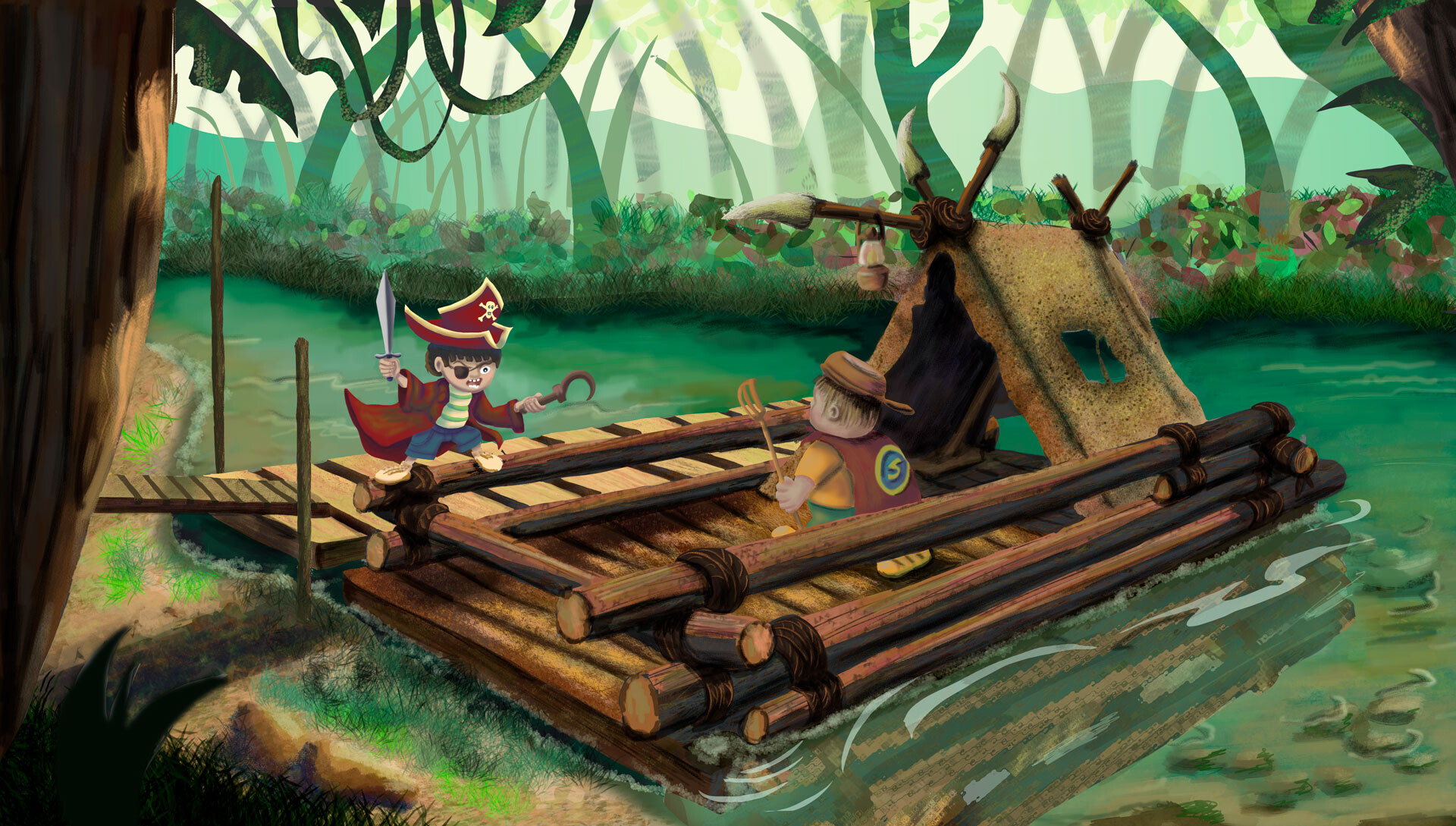 ArtStation - Pirates Game