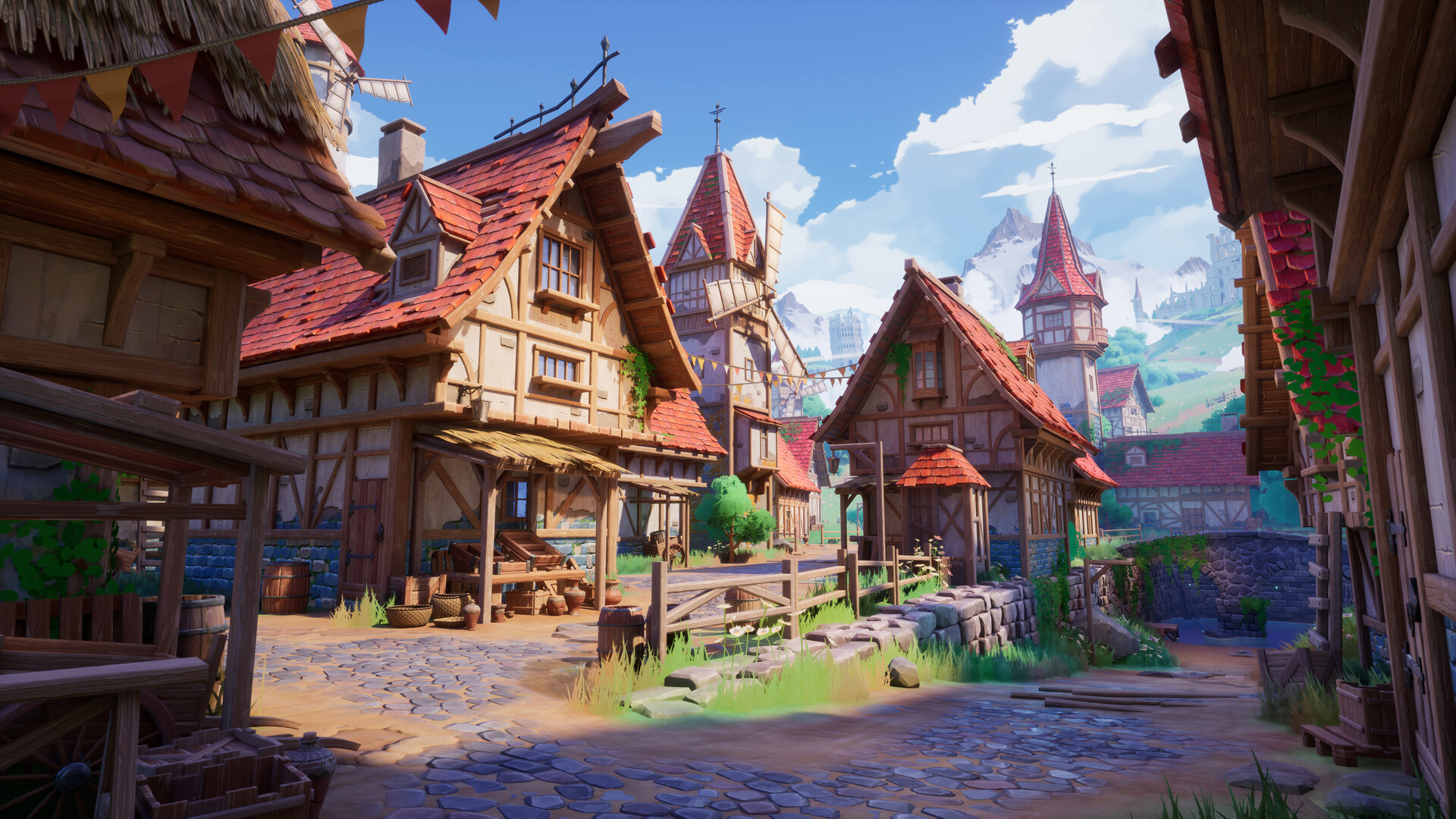 ArtStation - Medieval Town
