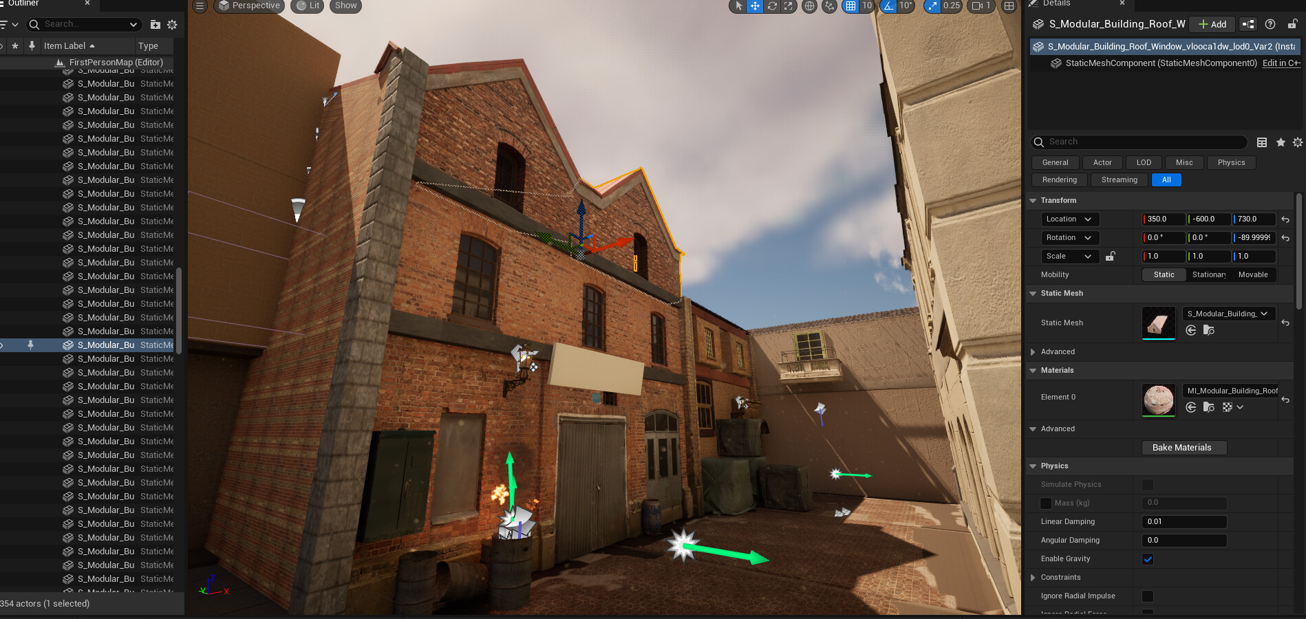 ArtStation - FirstPerson Shooter Map