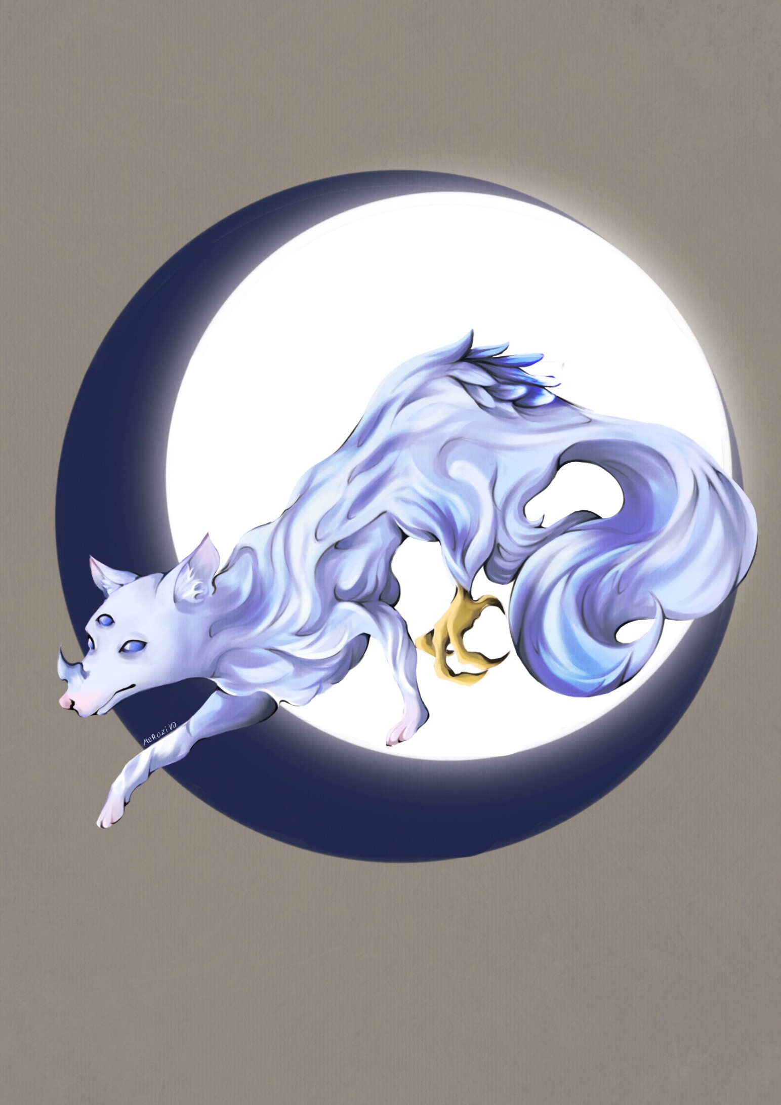 ArtStation - Moonlight fox