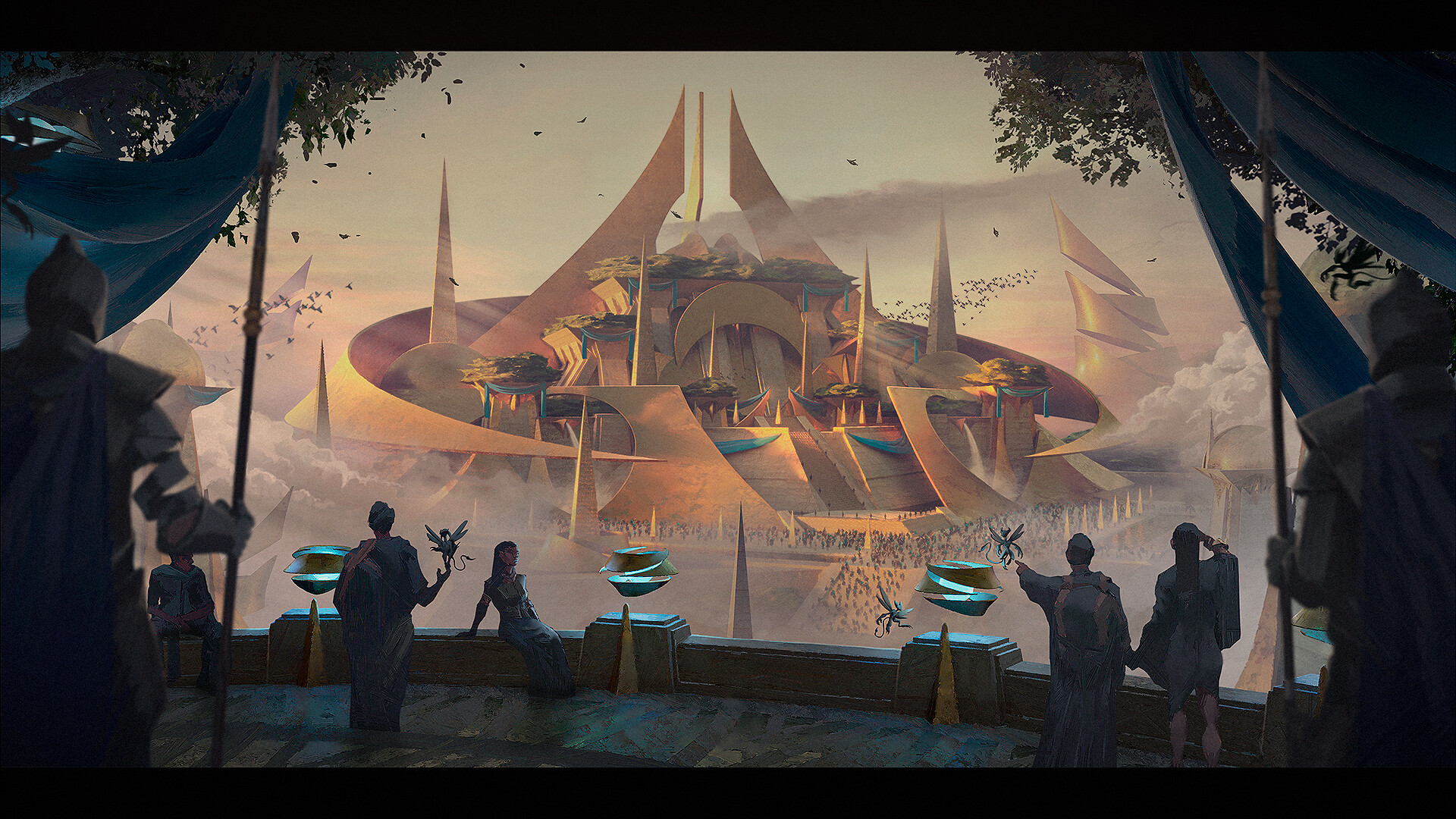 Stefano Scola - High Fantasy Temple