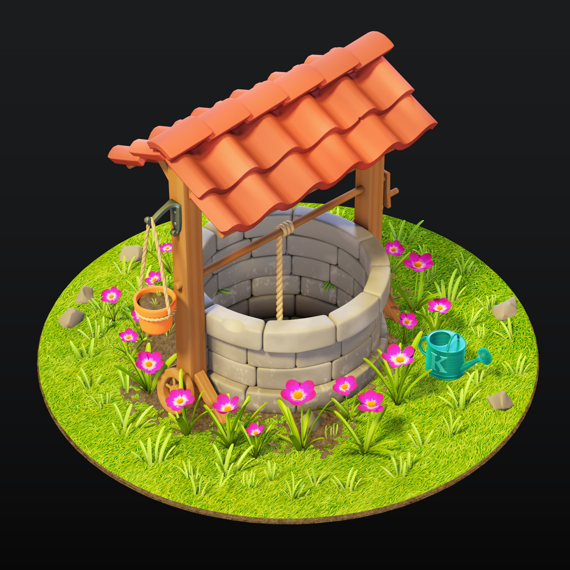 ArtStation - Old Well