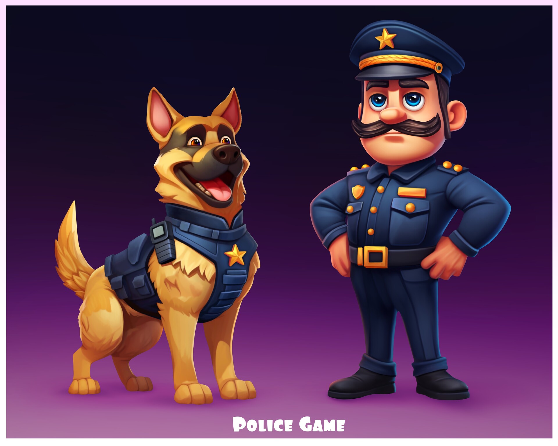 ArtStation - Police Game