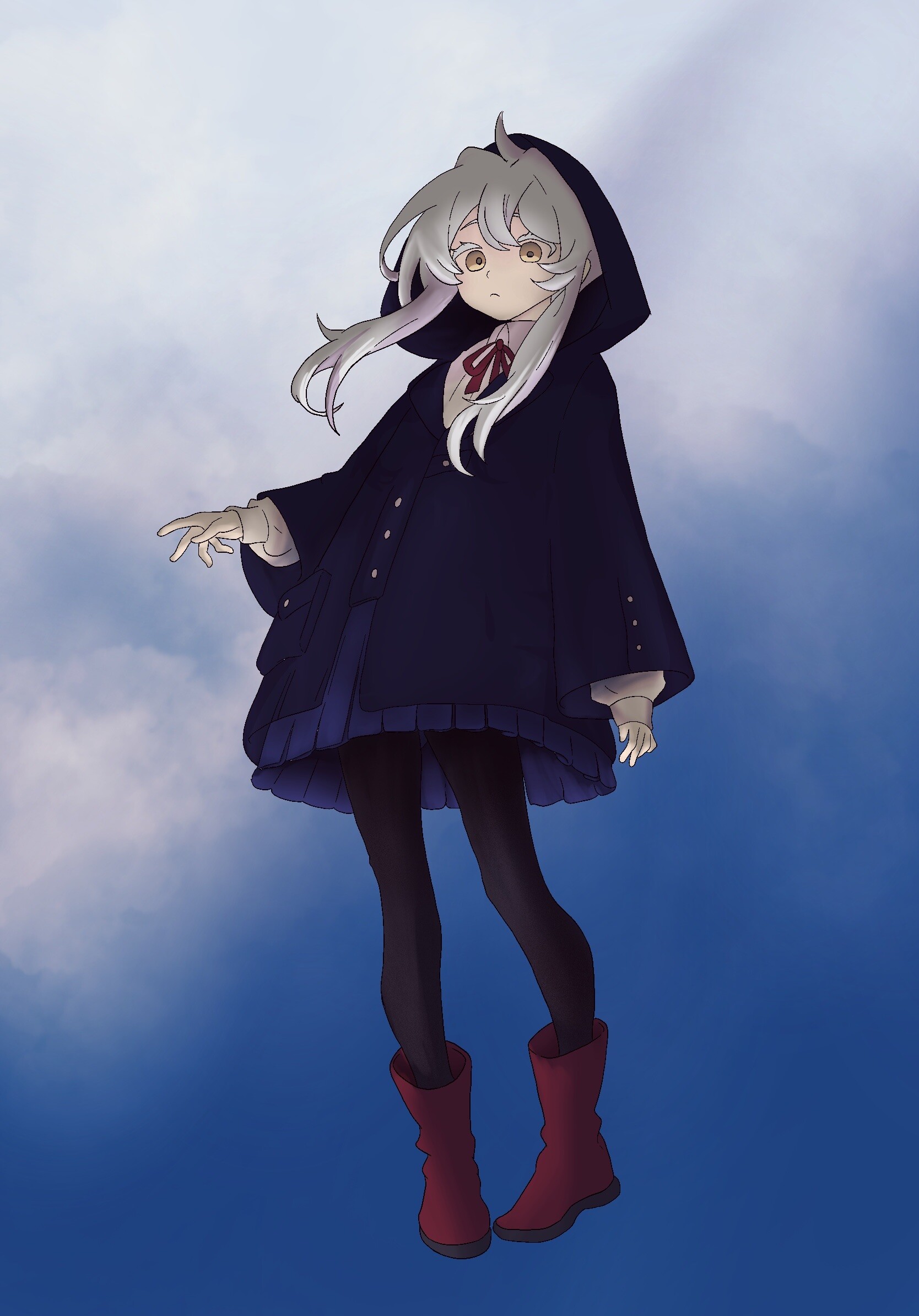 ArtStation - Floating Girl