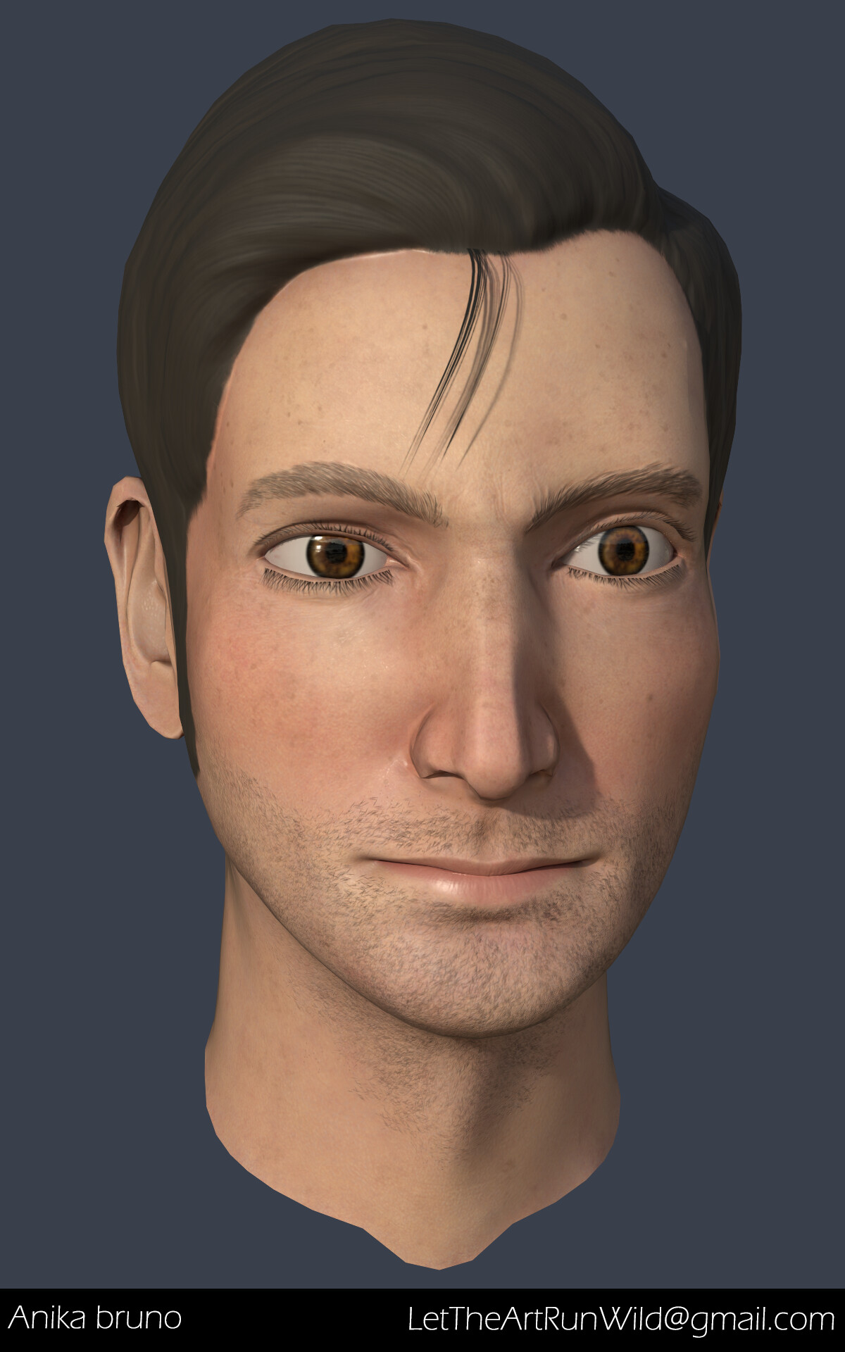 ArtStation - David Tennant Bust