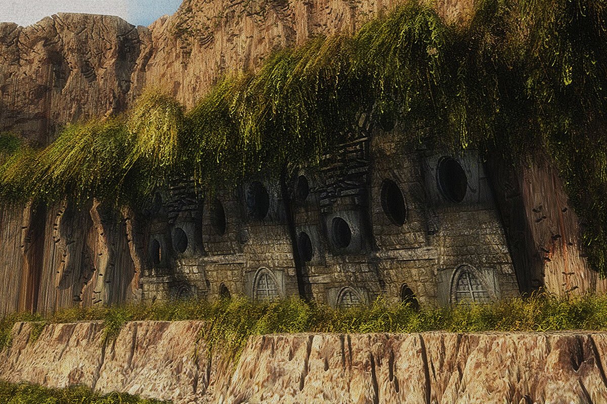 ArtStation - Building Ancient