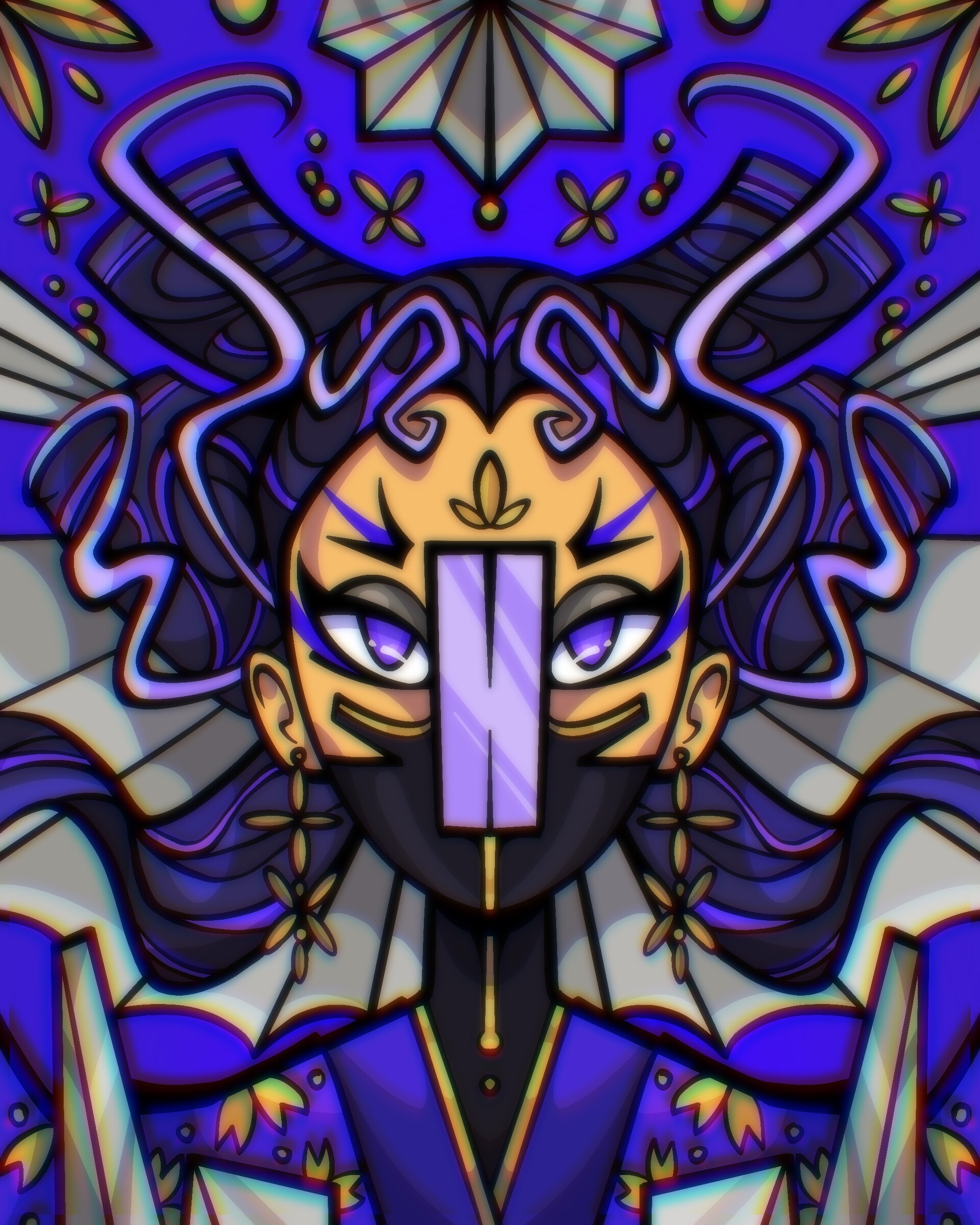 ArtStation - Kitana - MK portraits