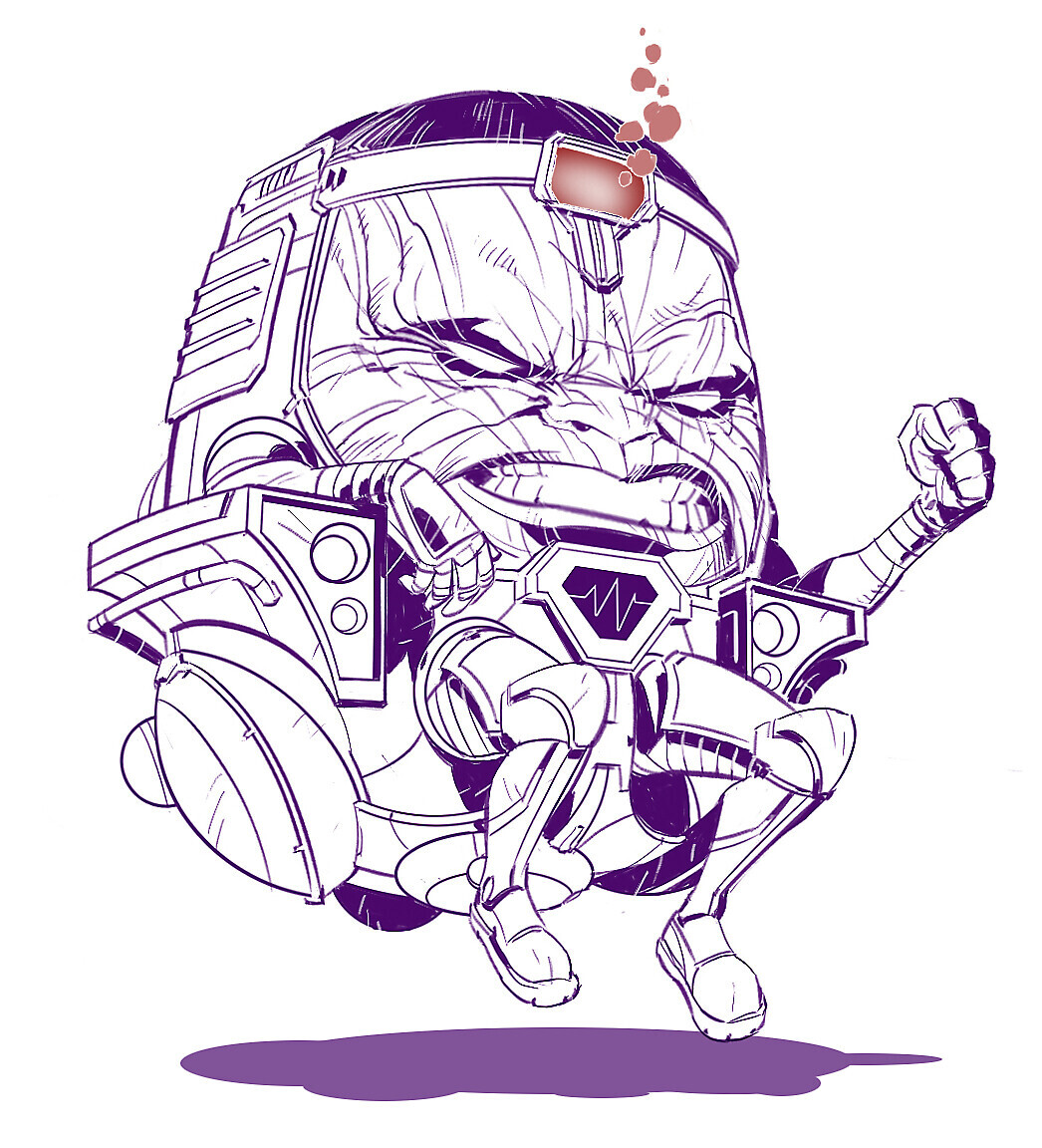 Brian Hagan - Comic Sketches