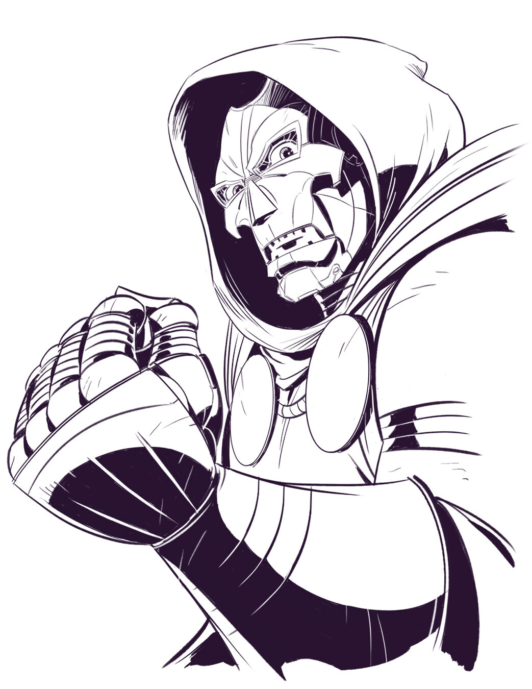 Brian Hagan - Comic Sketches