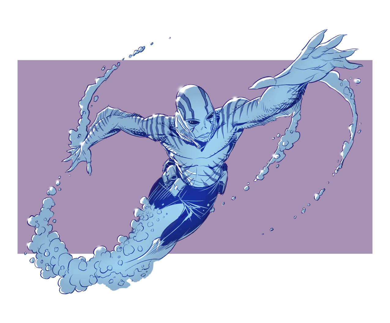 Brian Hagan - Comic Sketches