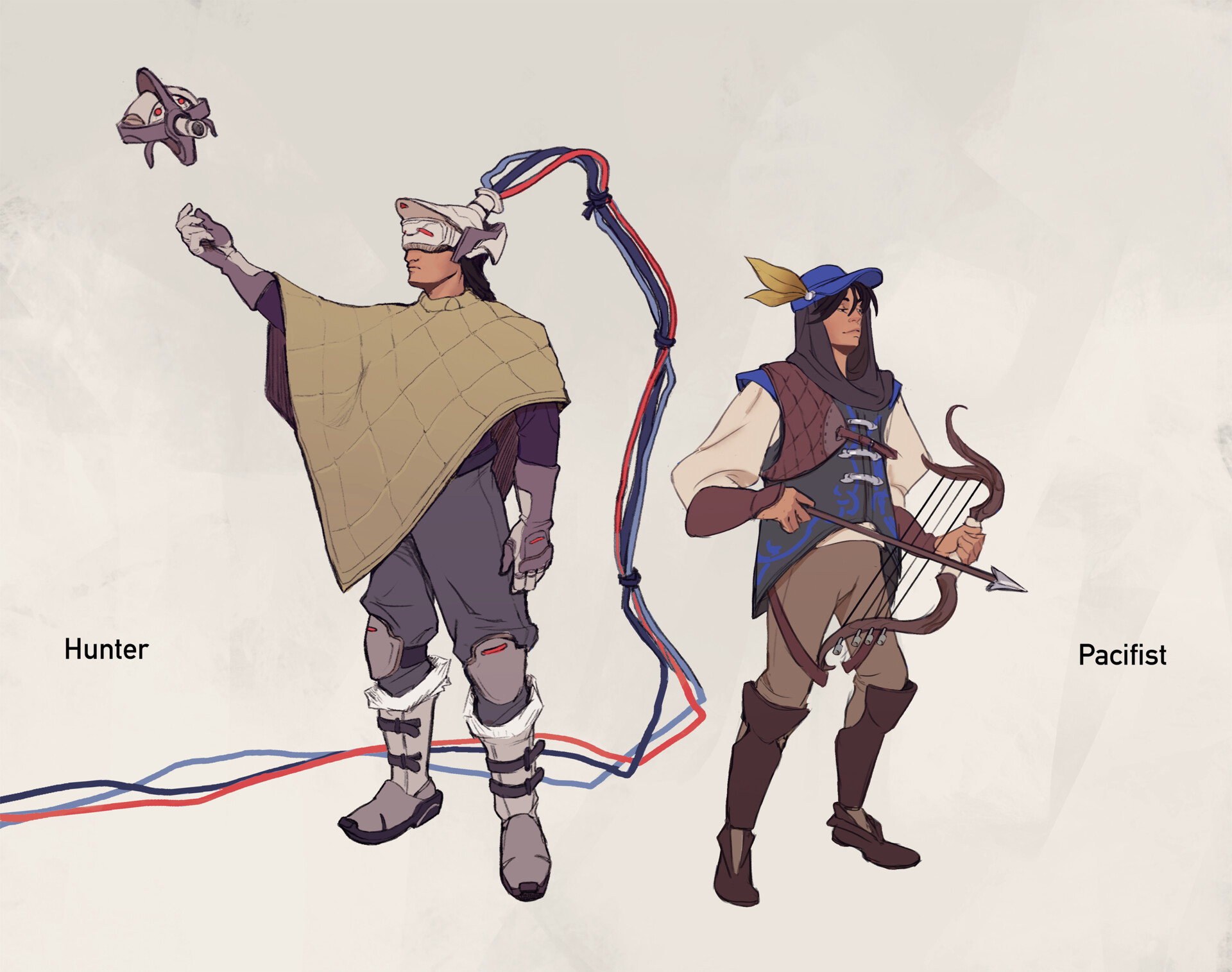 ArtStation - Medieval: Back and Forth (Hunter and Pacifist)