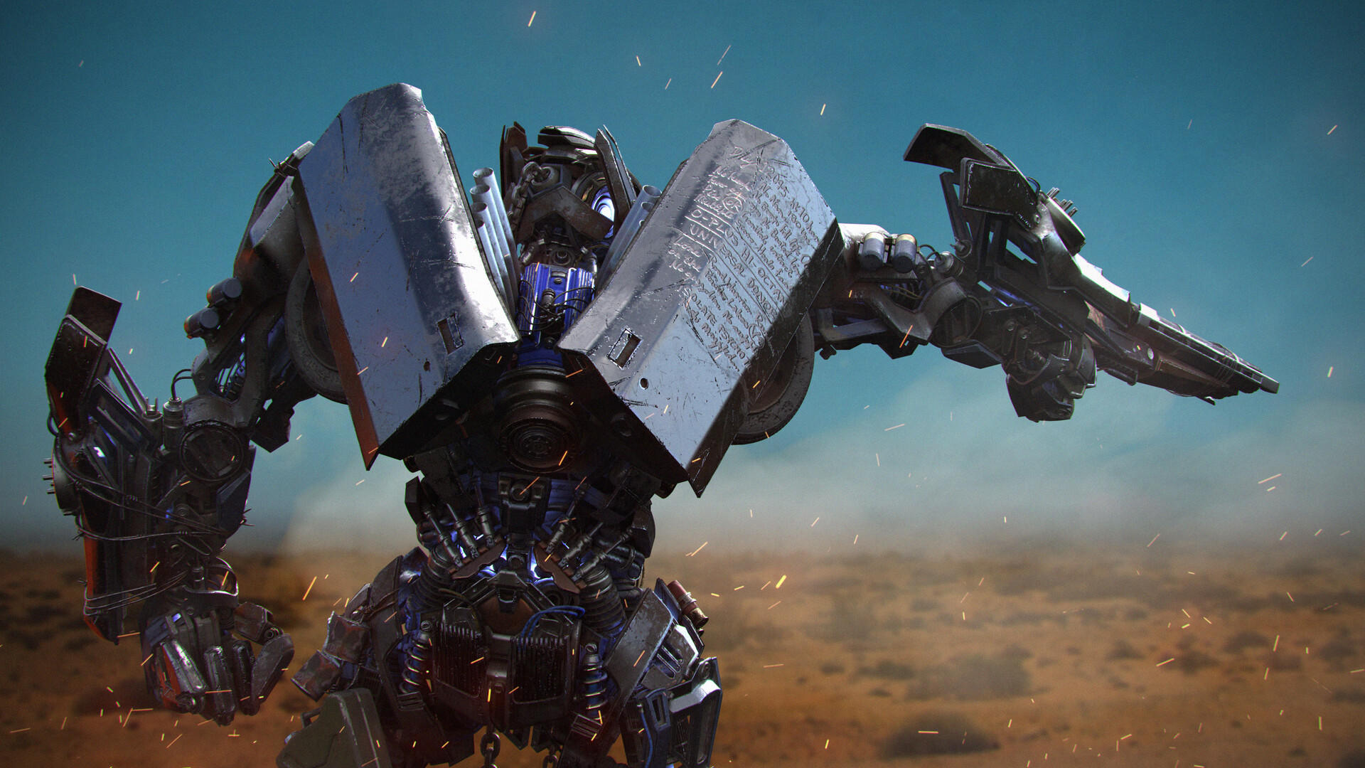 AutoBot V8 Interceptor / MAD MAX & Transformers — Fan Art by Kohei ...
