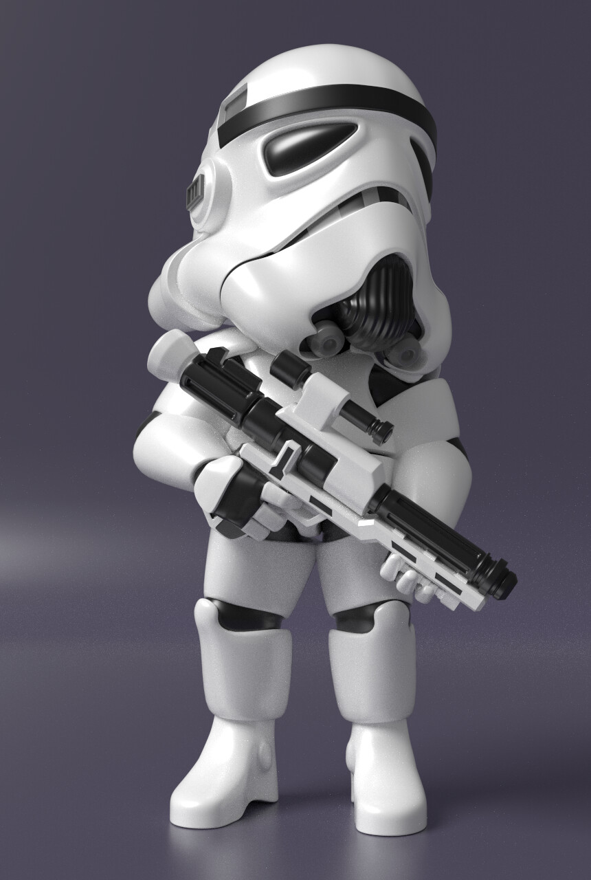 ArtStation - a little Stromtrooper