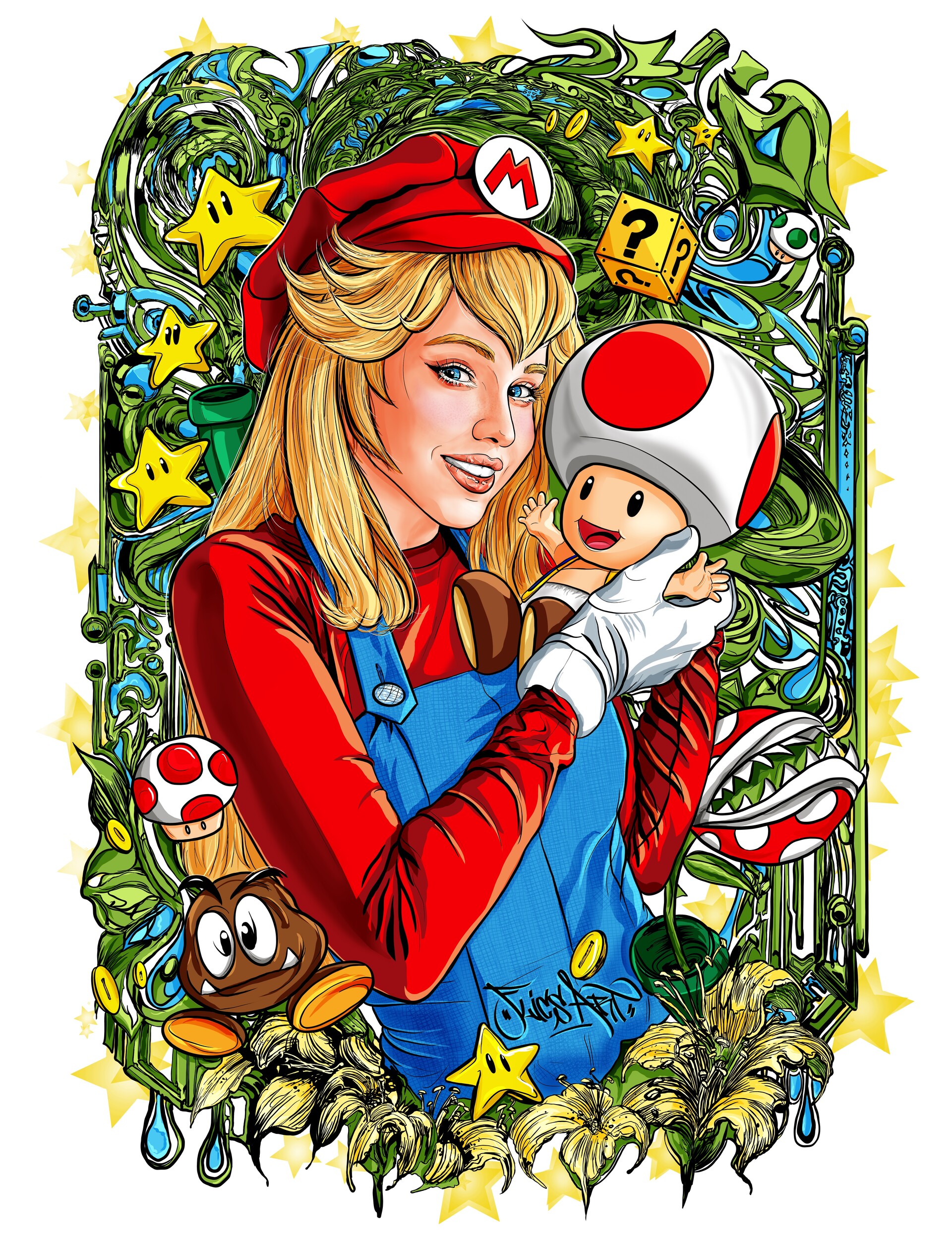 ArtStation - Princess Peach | SUPER MARIO