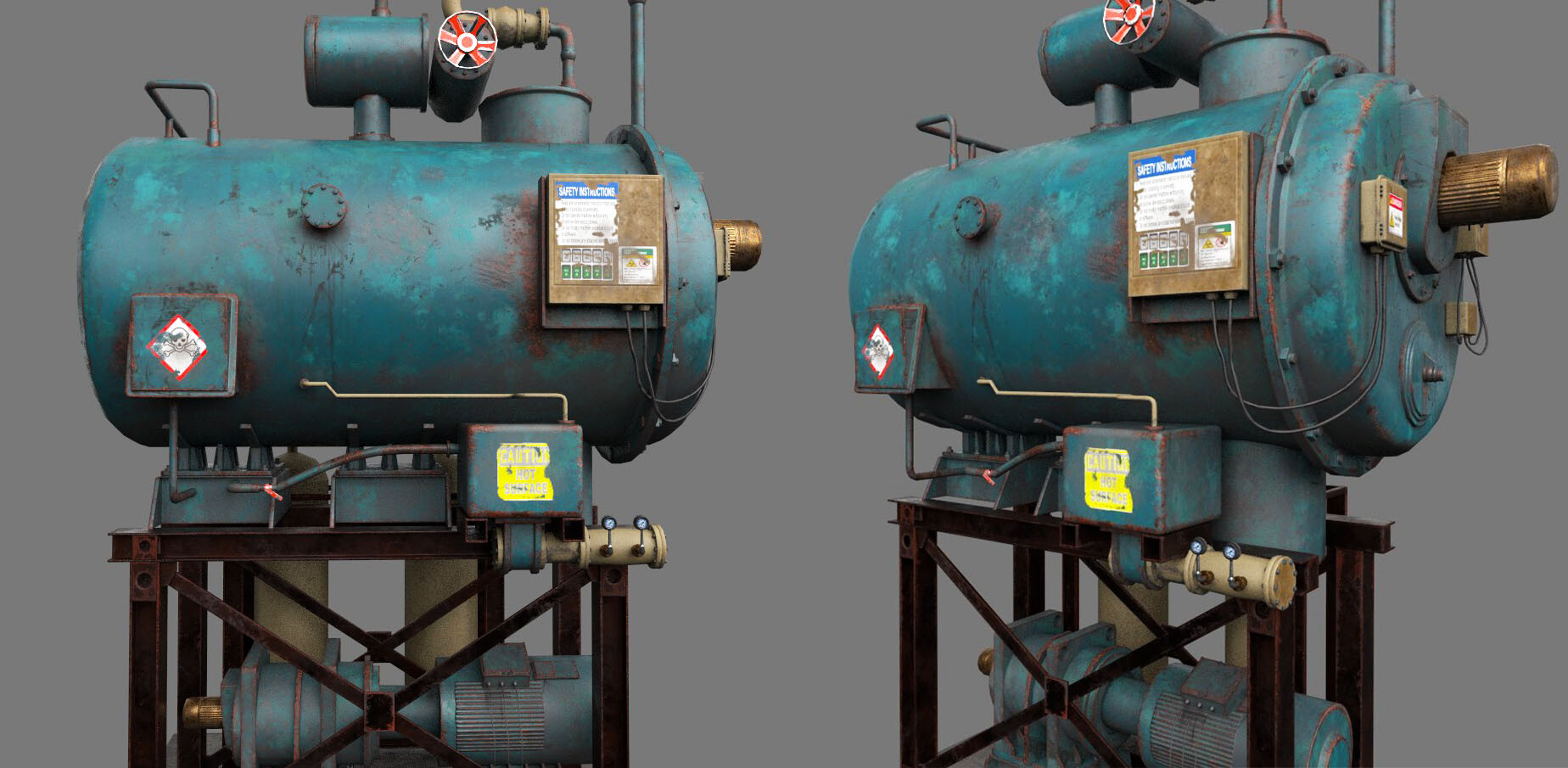 ArtStation - Boiler Machine.