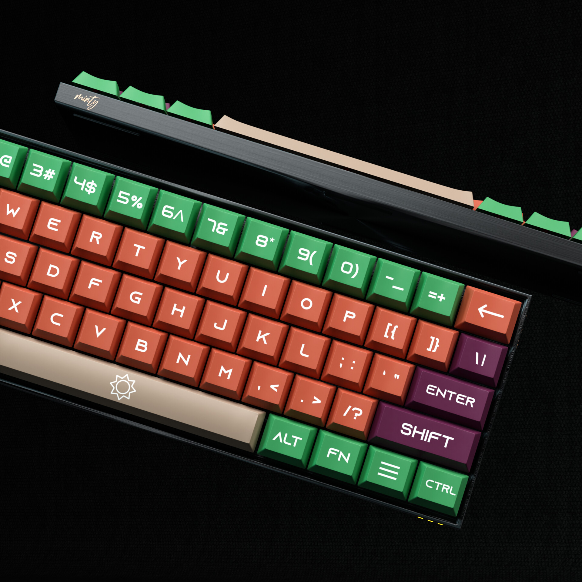 ArtStation - Keyboard - Minty