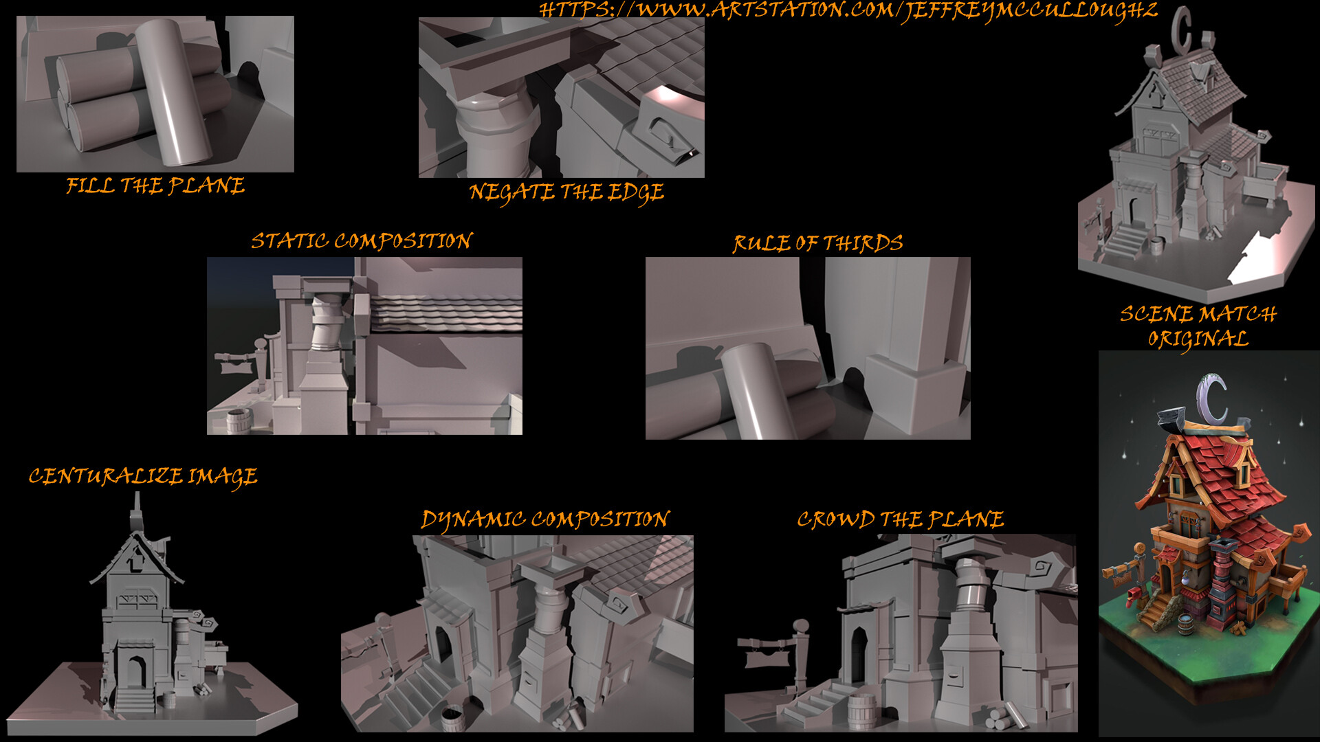 ArtStation - house 3-D model from refrence