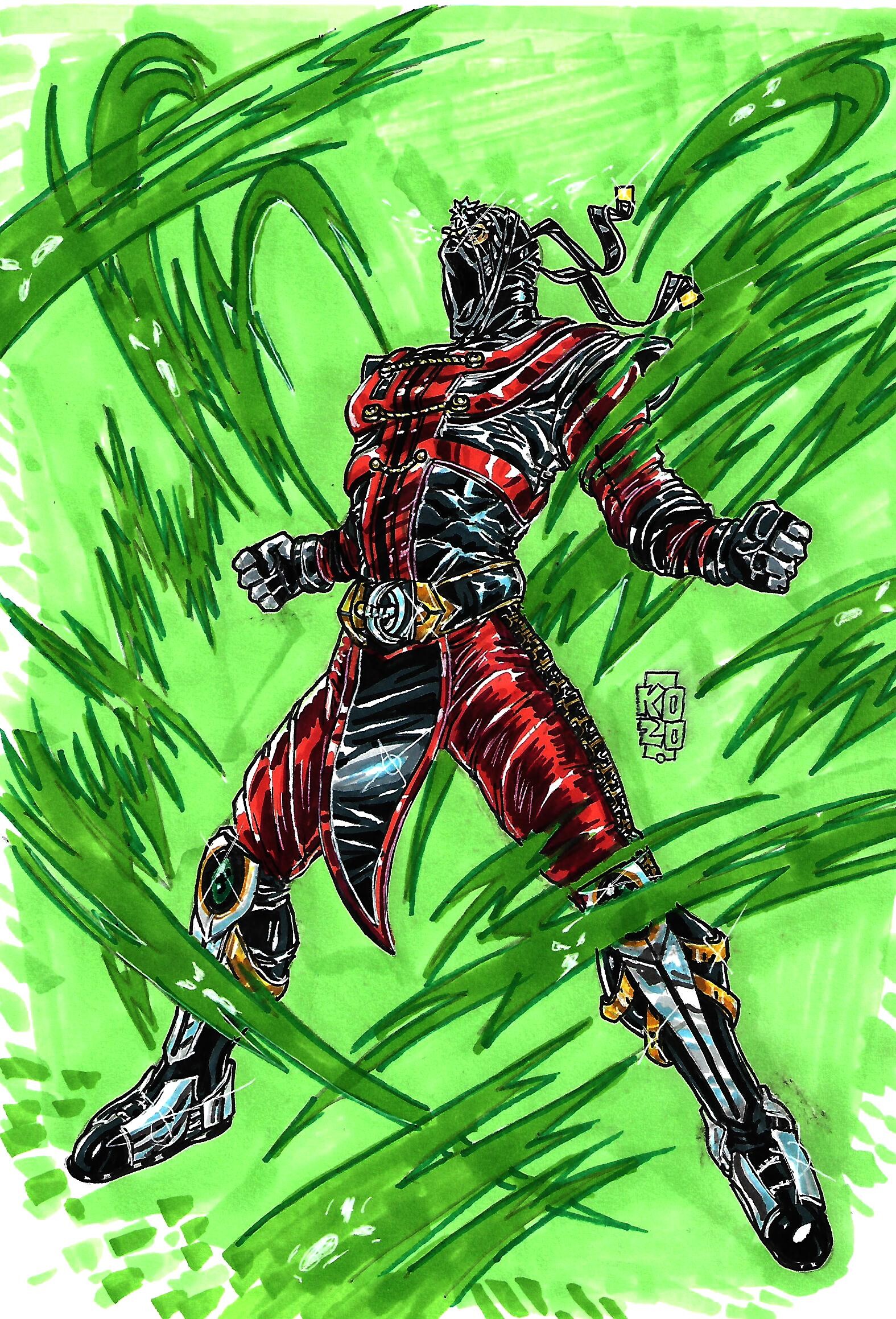 Mortal Kombat Ermac Drawings