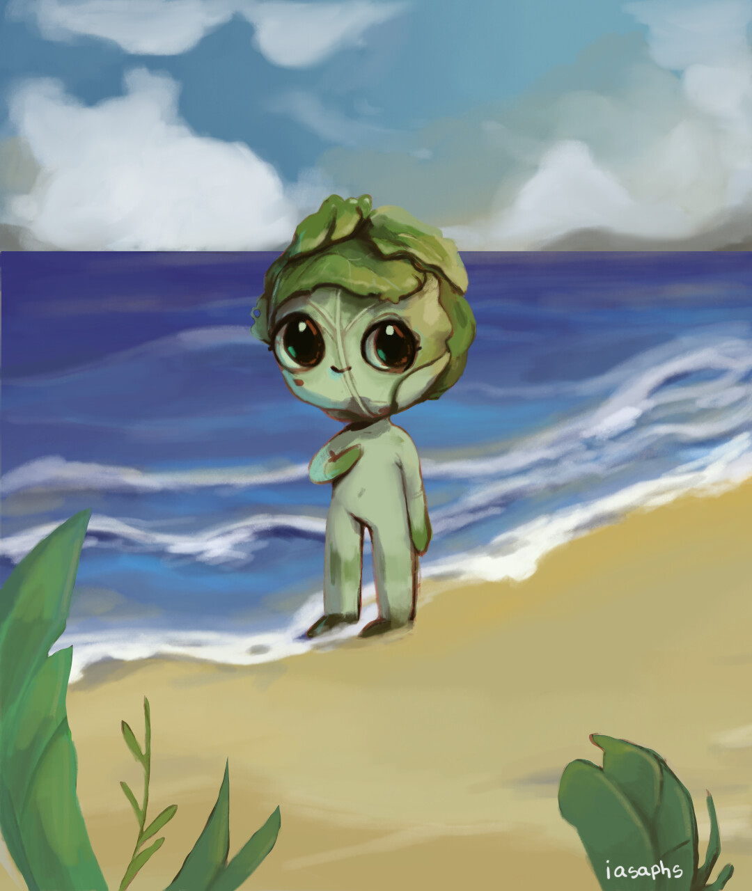 ArtStation - Cabbage head