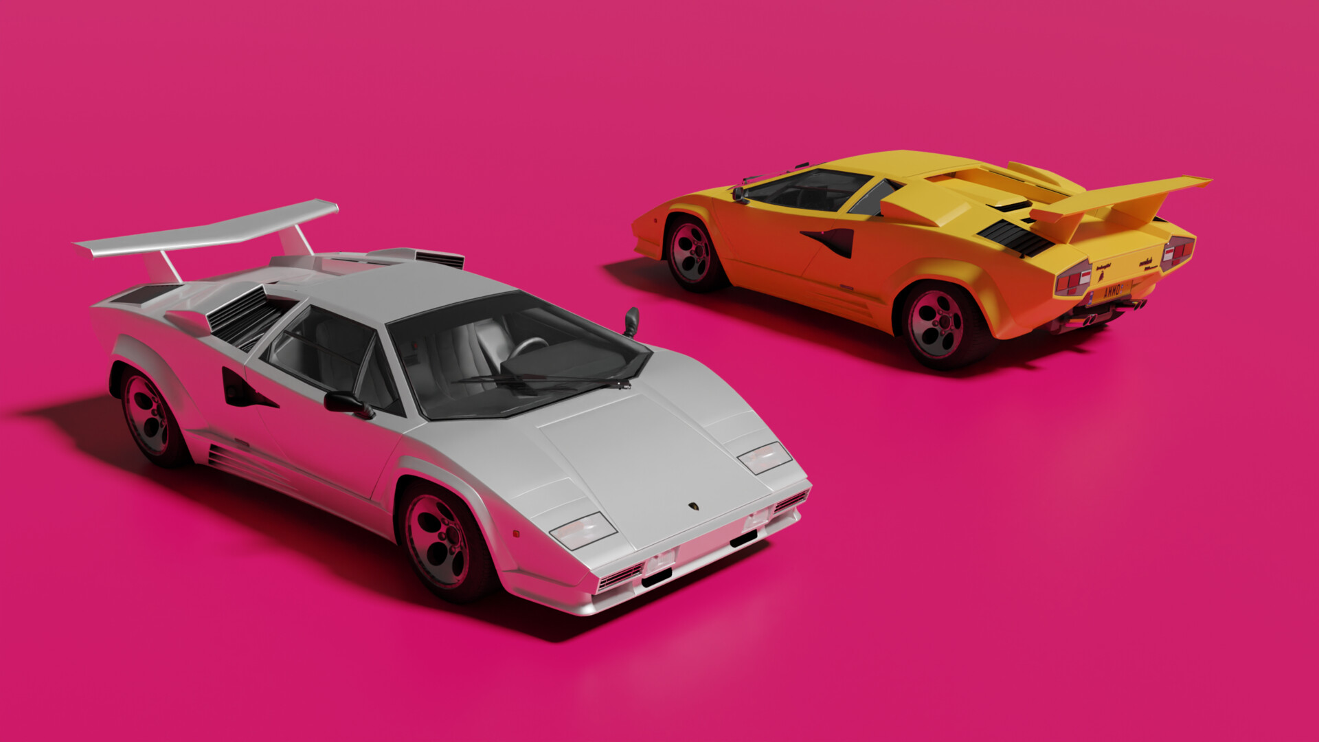 ArtStation - Lamborghini Countach