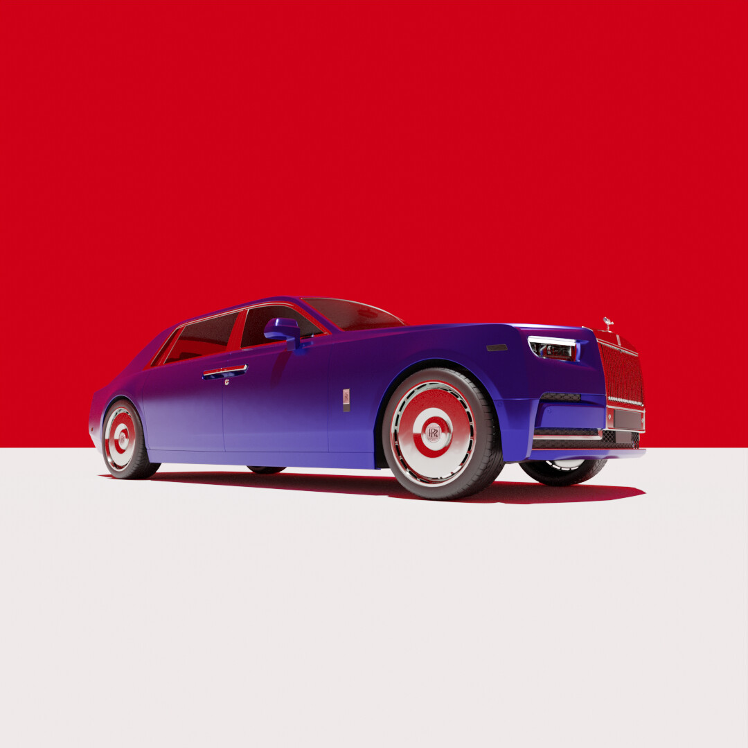 ArtStation - Rolls Royce Phantom Series II LWB