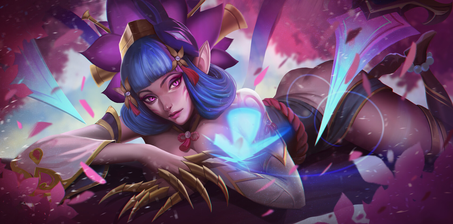 ArtStation - Spirit Blossom Evelynn Fanart