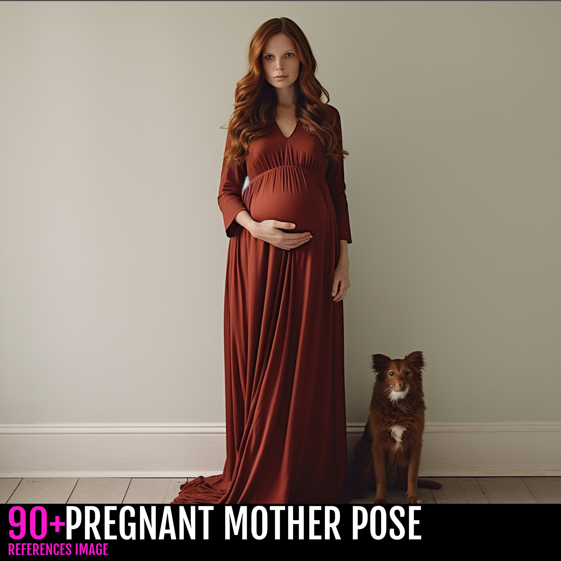 ArtStation - PREGNANT MOTHER POSE