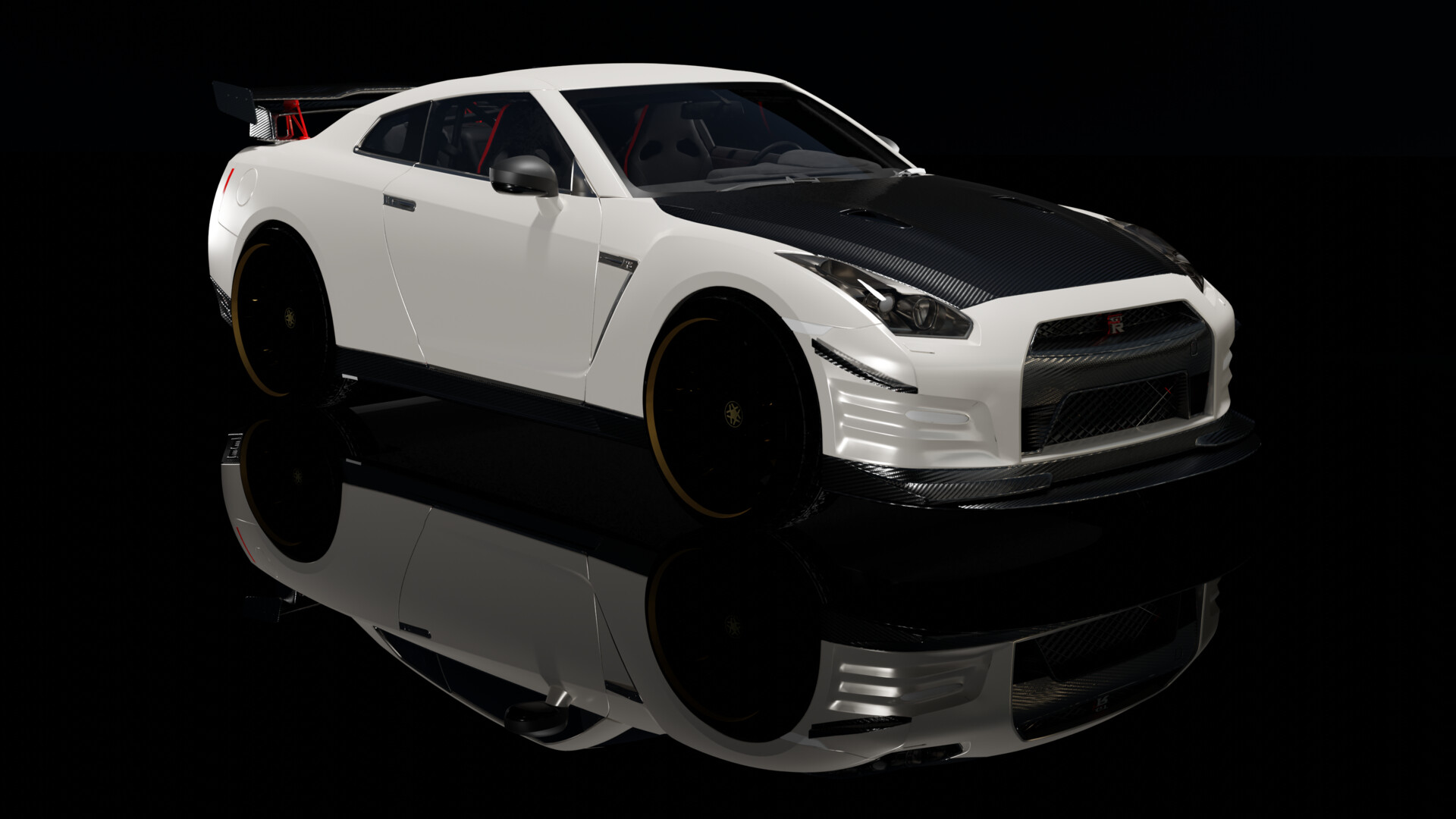 ArtStation - Nissan GTR