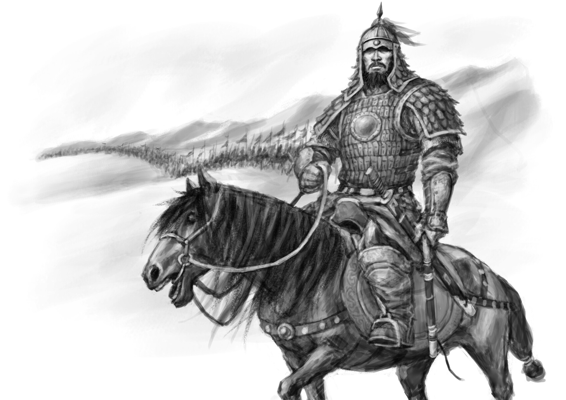 ArtStation - 002-Temuujin