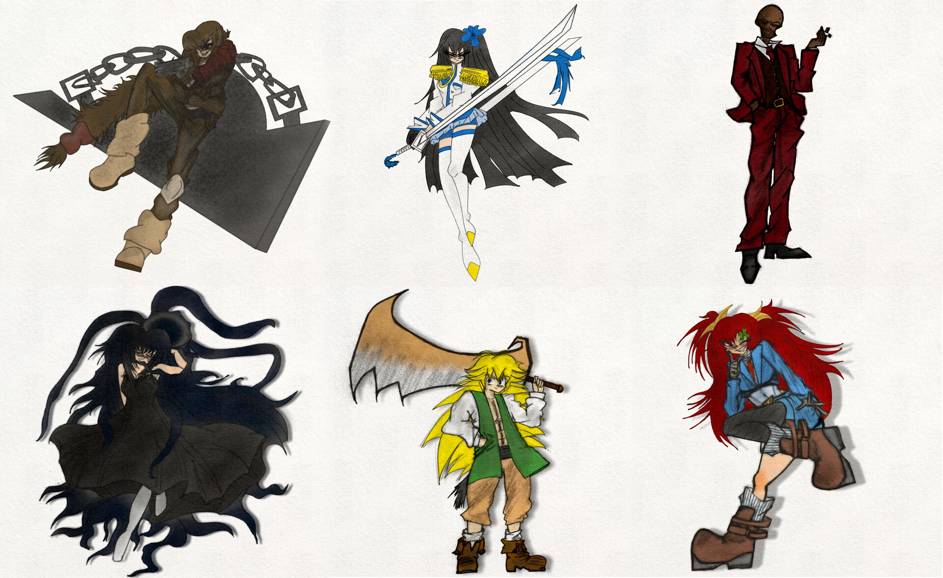 ArtStation - Fighting Game Project Beta Roster